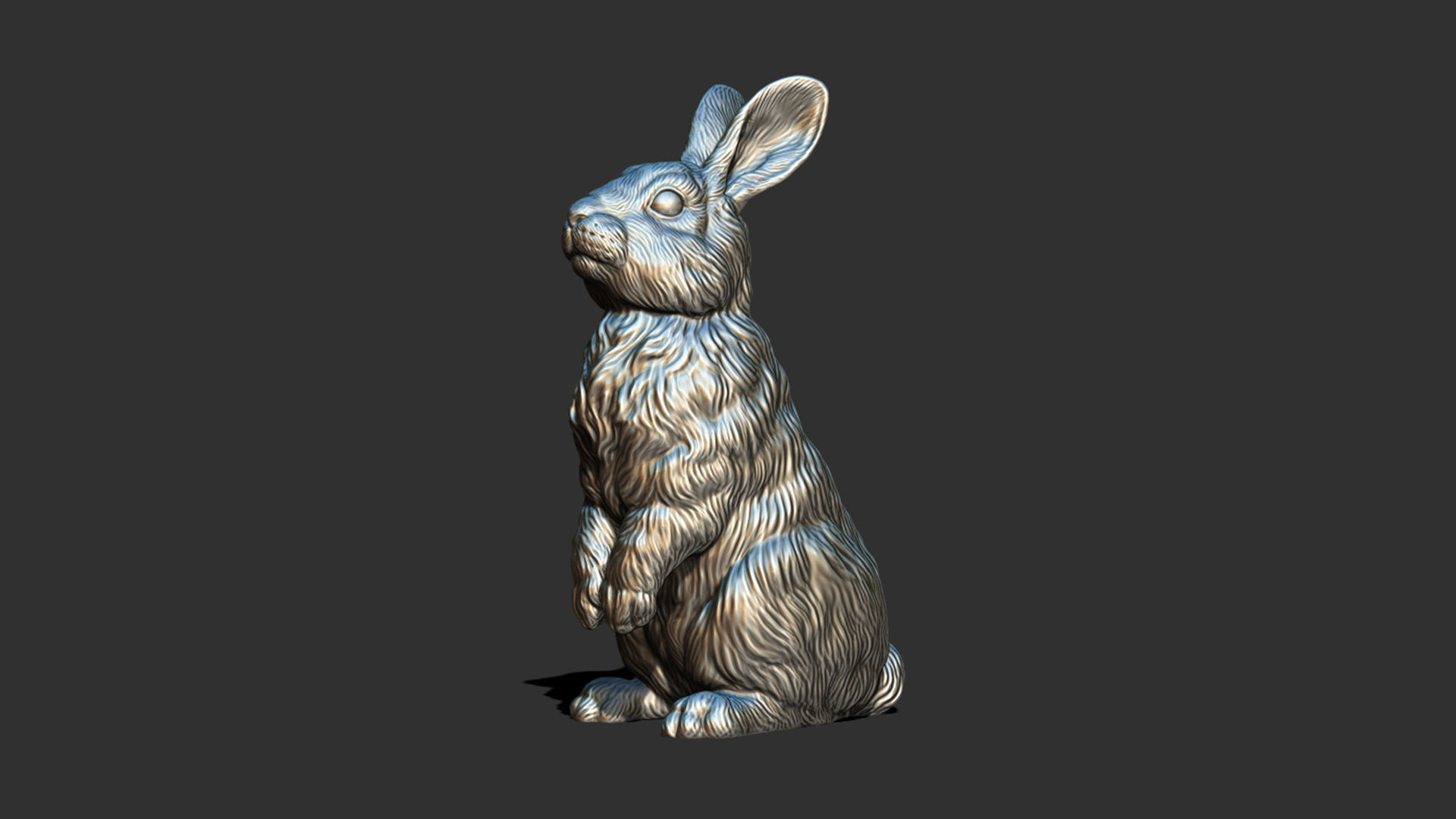 Rabbit bunny 3D model 3D printable | CGTrader
