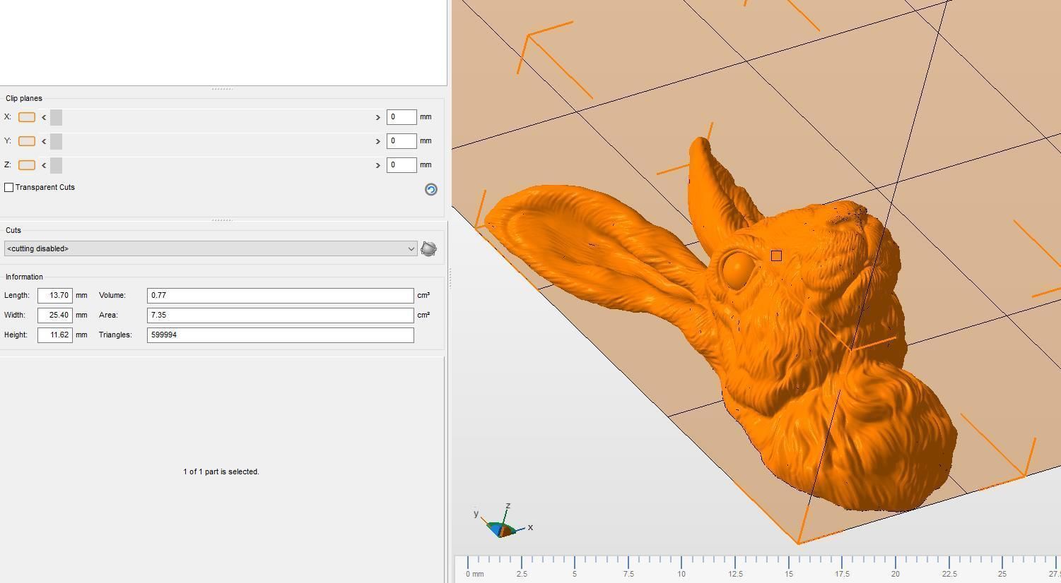 Hare head 3D model 3D printable | CGTrader