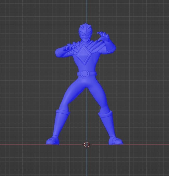 Green Ranger - Power Ranger 3D model rigged | CGTrader
