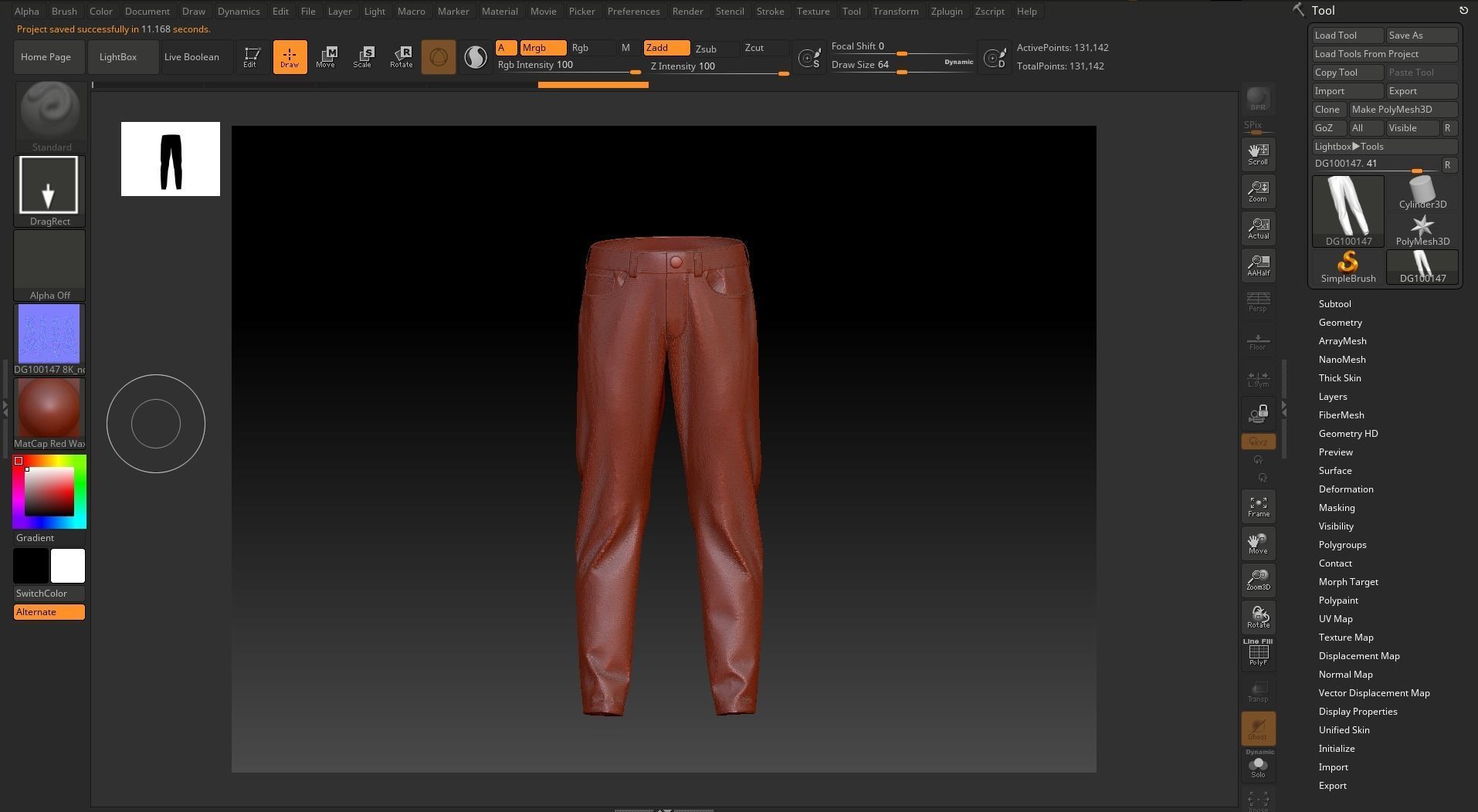 Men Pants Design 3D model | CGTrader