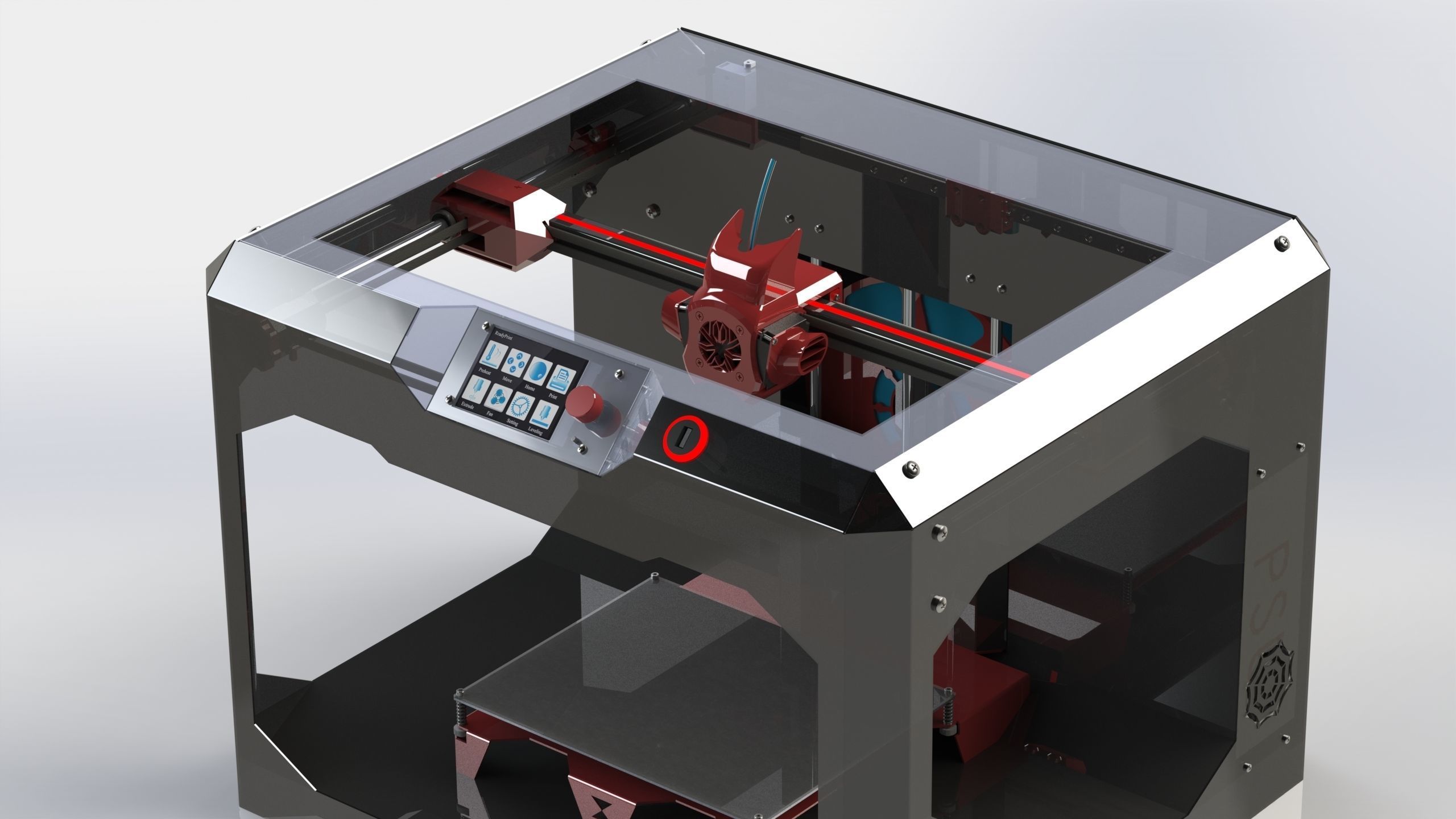 ANKEBOT 3d Printer 3D model | CGTrader