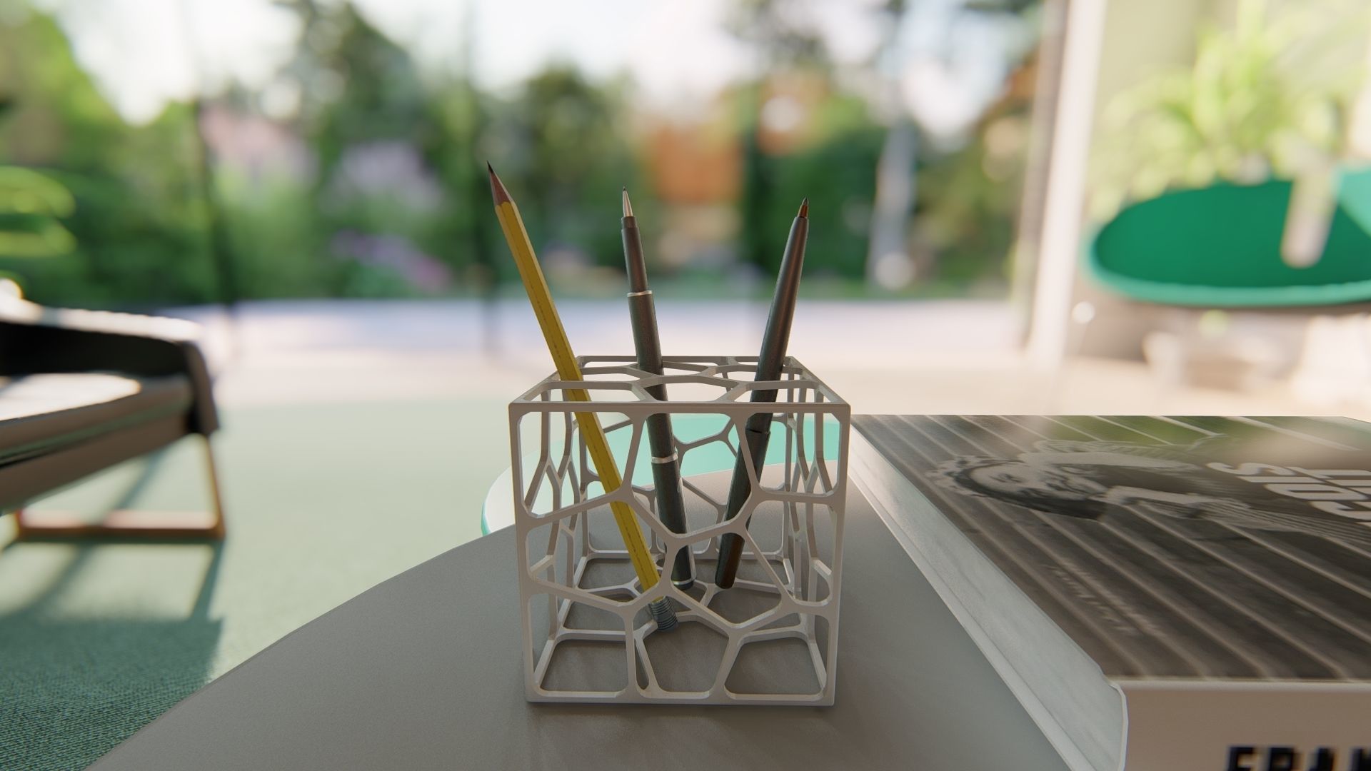 AvantConcept Cubic Parametric Pen Holder 3D Printable 3D model 3D printable | CGTrader
