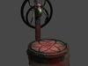 3D model Altar of the goddess Lolth PBR Game-ready Low-poly VR / AR ...