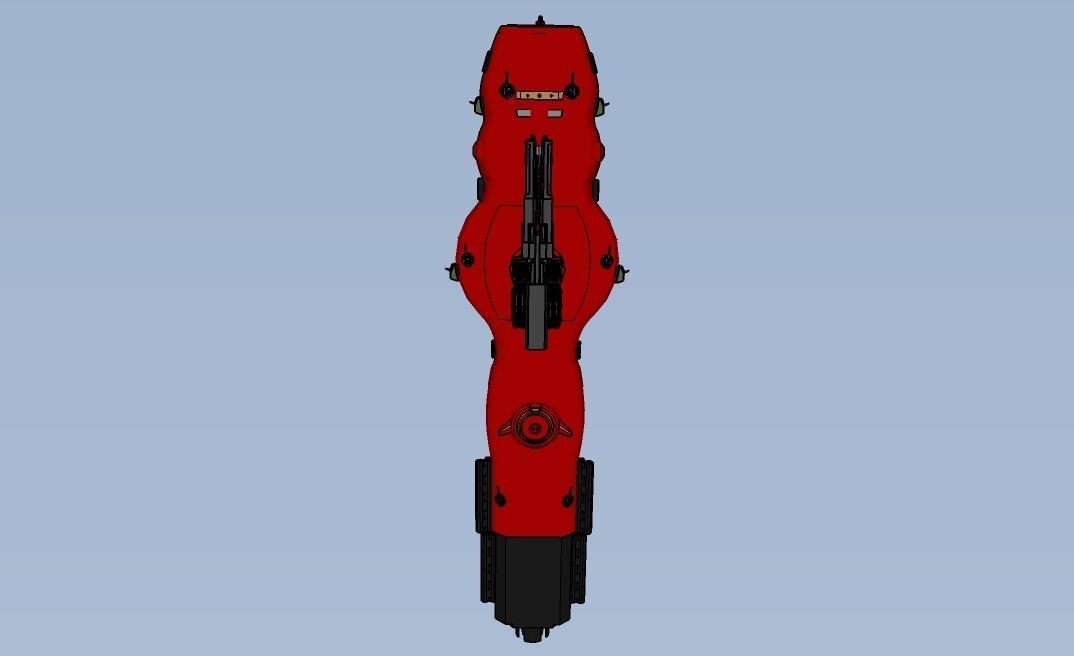 Red Supergiant - destroyer free 3D model | CGTrader