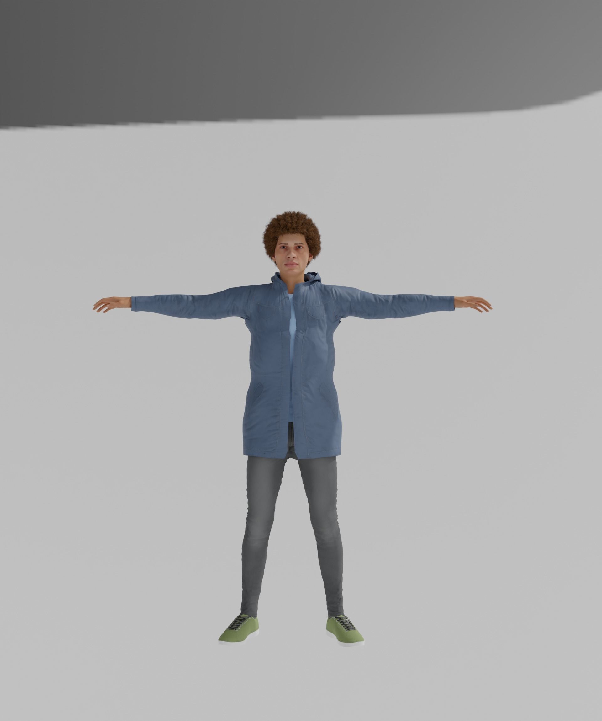 Human Man Model 3D model | CGTrader