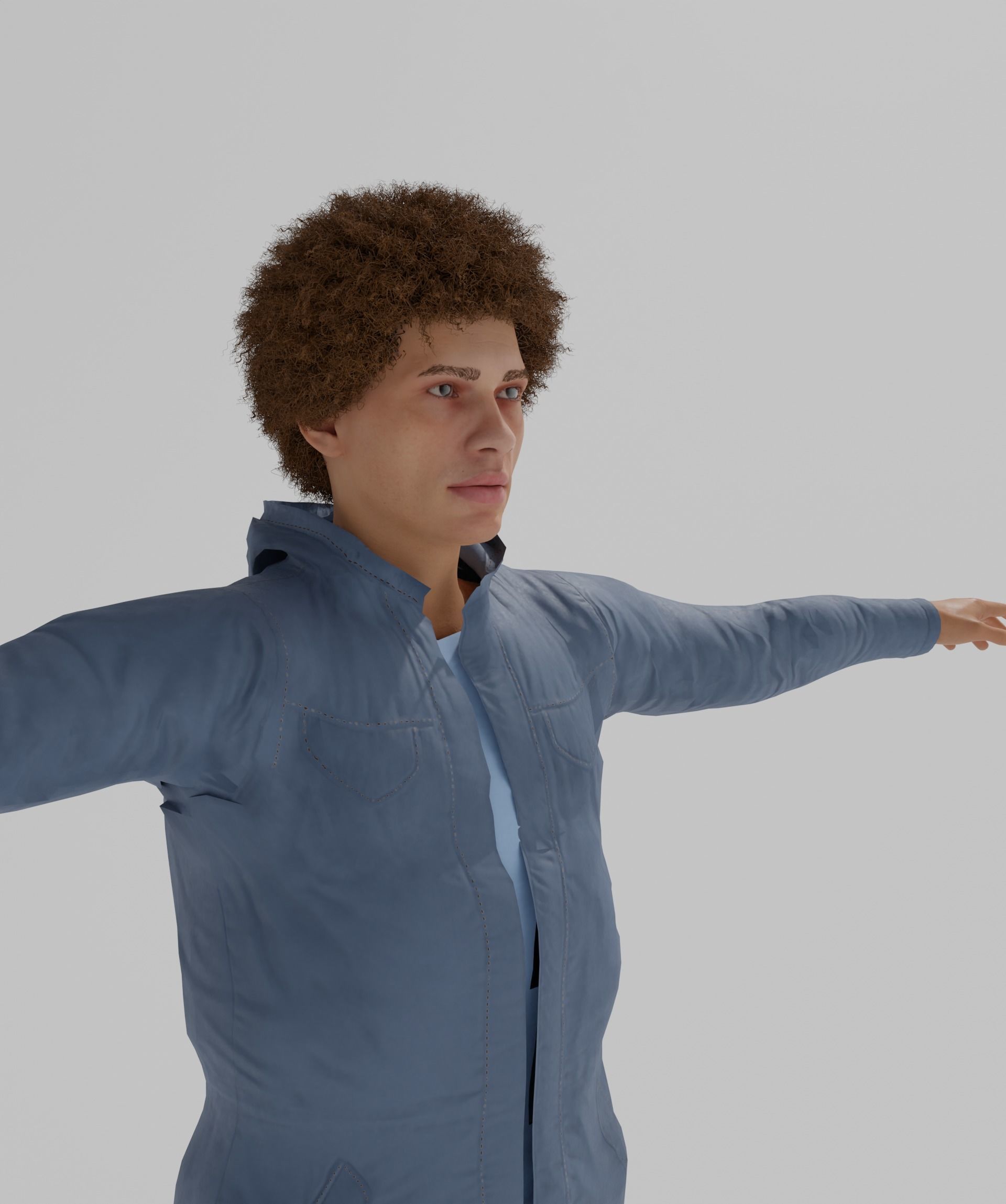 Human Man Model 3D model | CGTrader