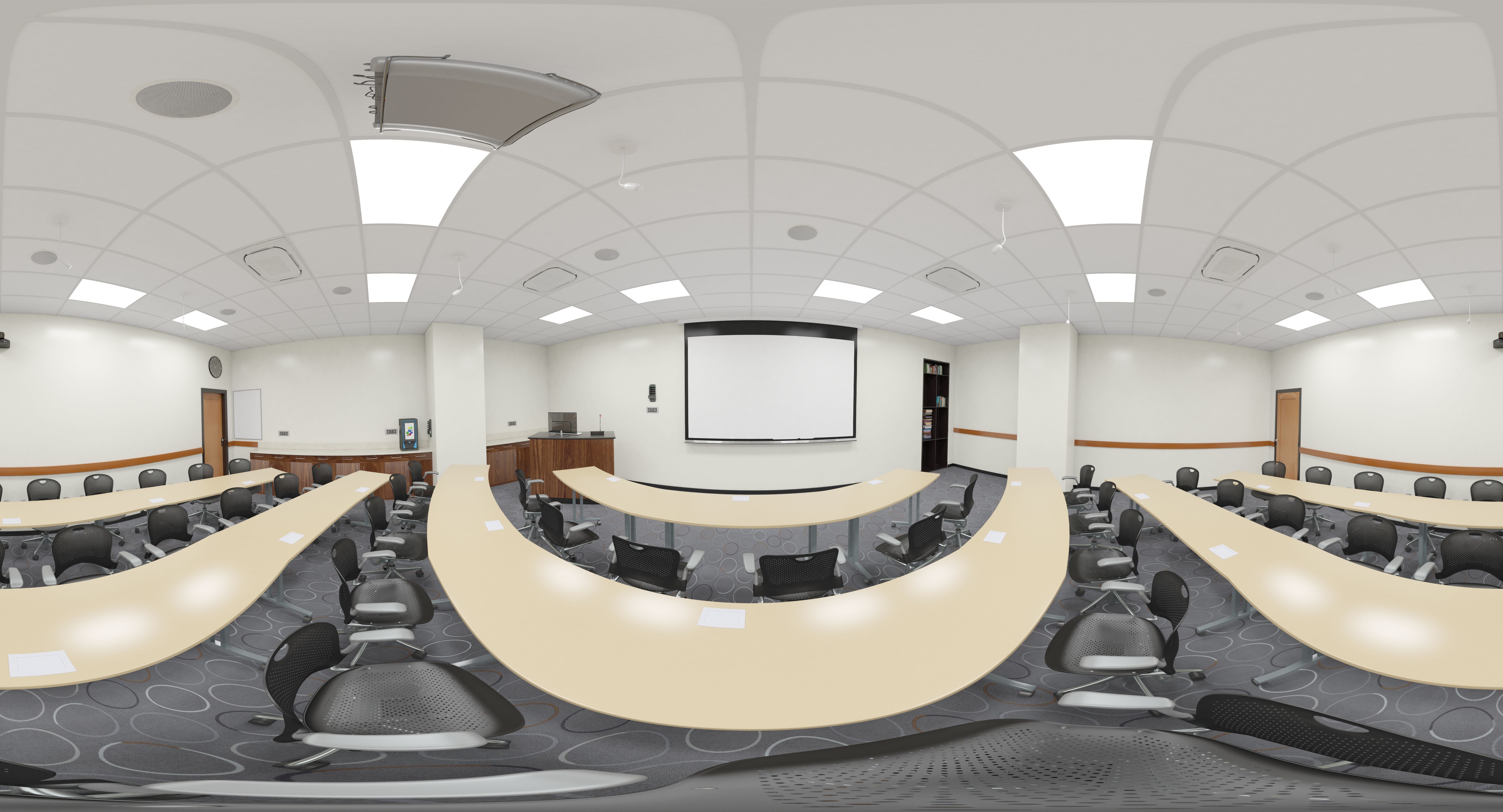 Classroom Architecture 006 V4 3D model | CGTrader