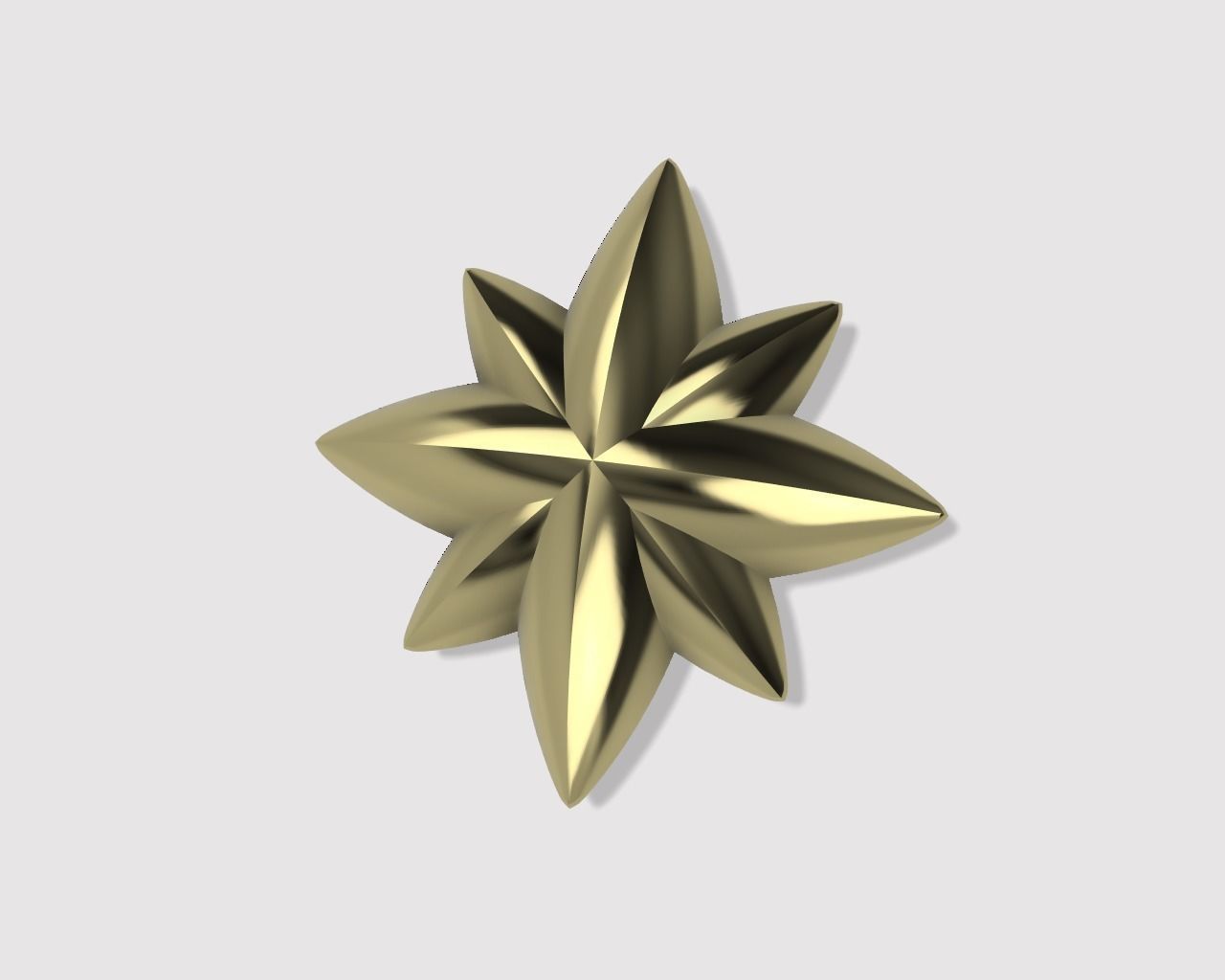 Set of six 3D models of stars ver2 3D model 3D printable | CGTrader