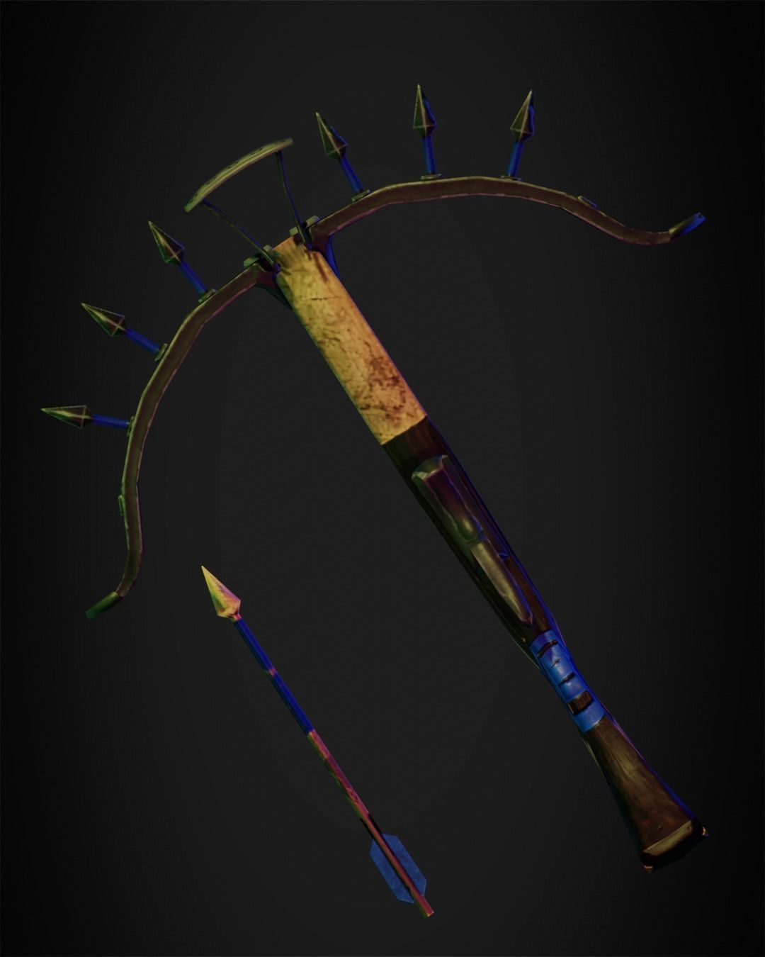 Raid Shadow Legends Pitiless One Crossbow for Cosplay 3D model 3D ...