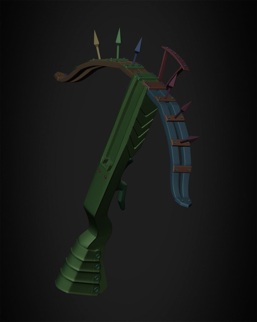 Raid Shadow Legends Pitiless One Crossbow for Cosplay 3D model 3D ...