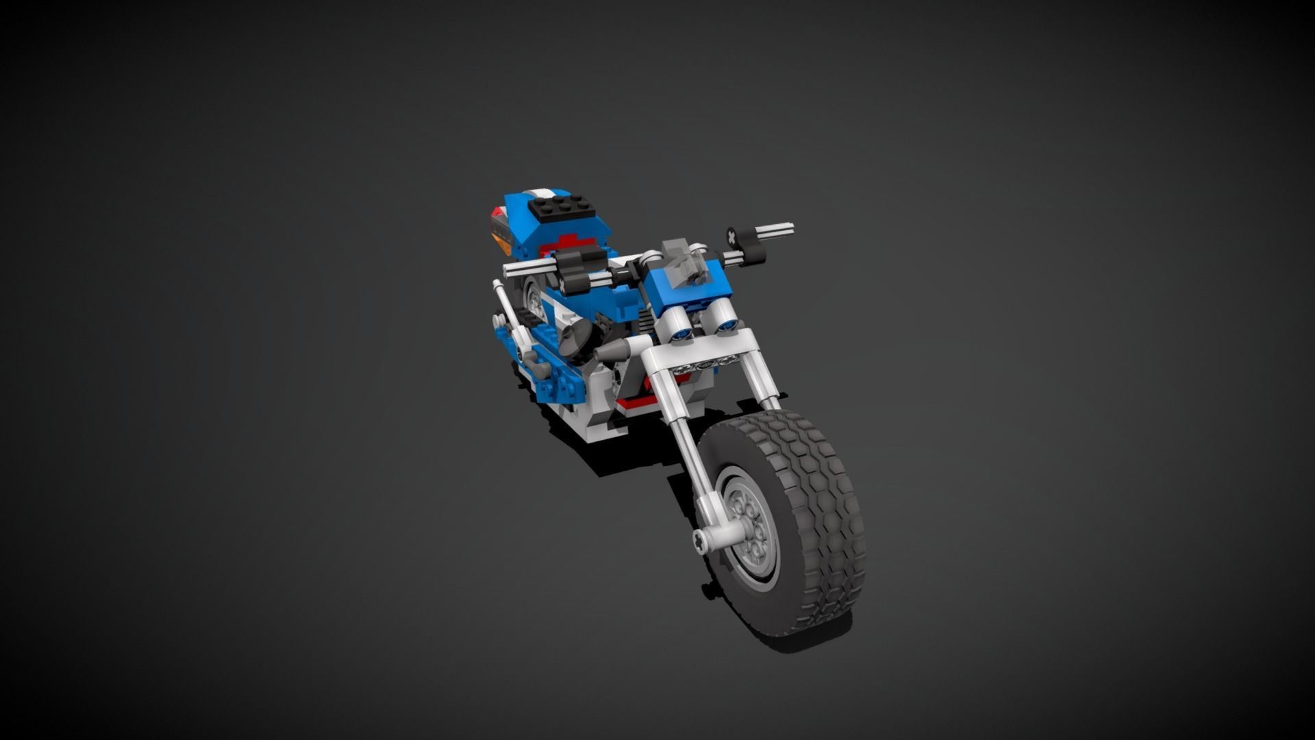 Lego Race Rider Street 3D model | CGTrader
