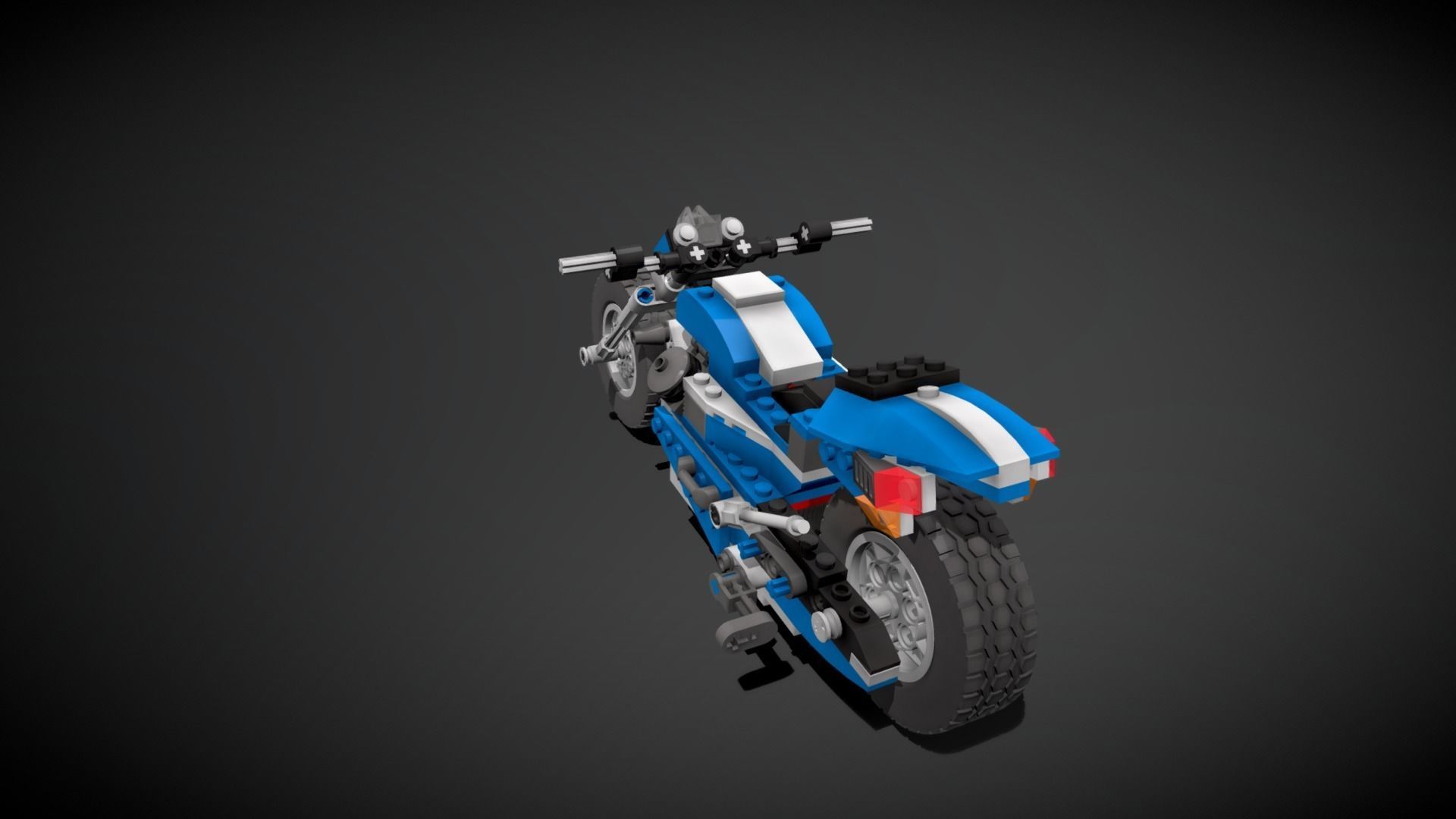 Lego Race Rider Street 3D model | CGTrader