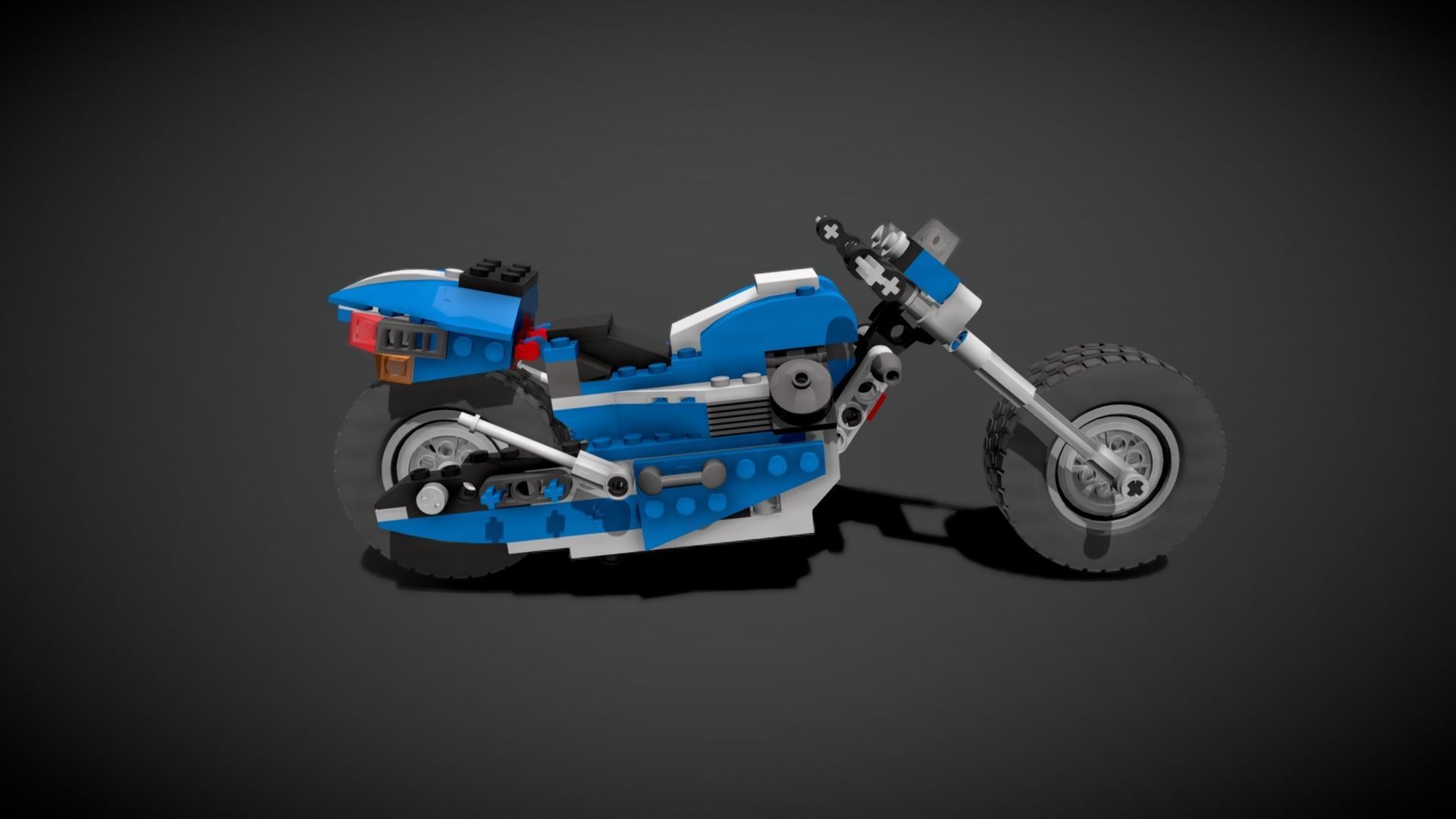 Lego Race Rider Street 3D model | CGTrader