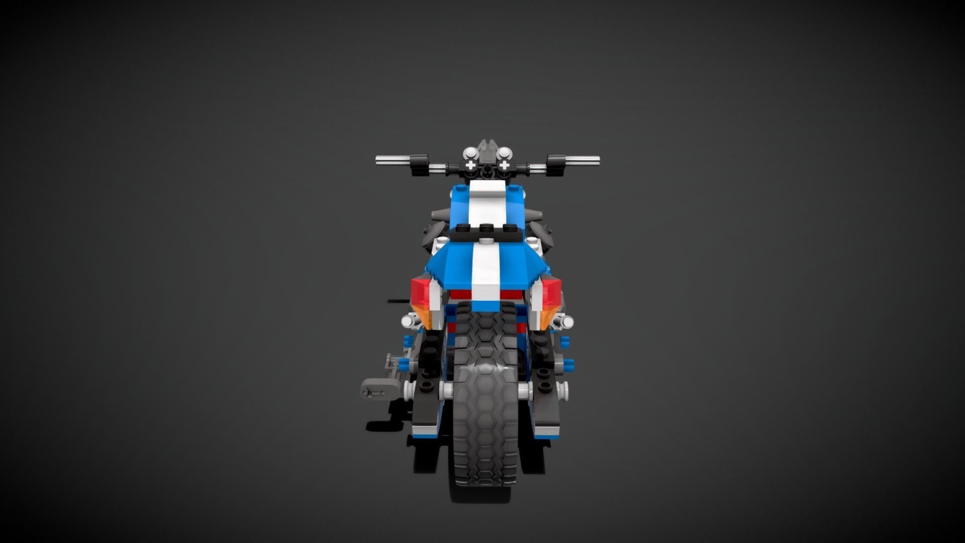 Lego Race Rider Street 3D model | CGTrader