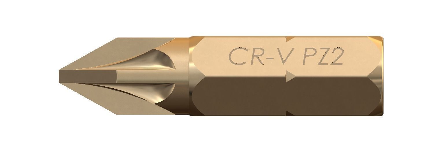 PZ2 Screw Bit 3D model 3D printable | CGTrader