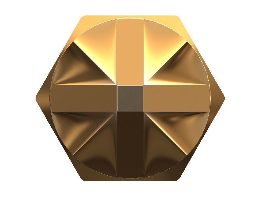 PZ2 Screw Bit 3D model 3D printable | CGTrader