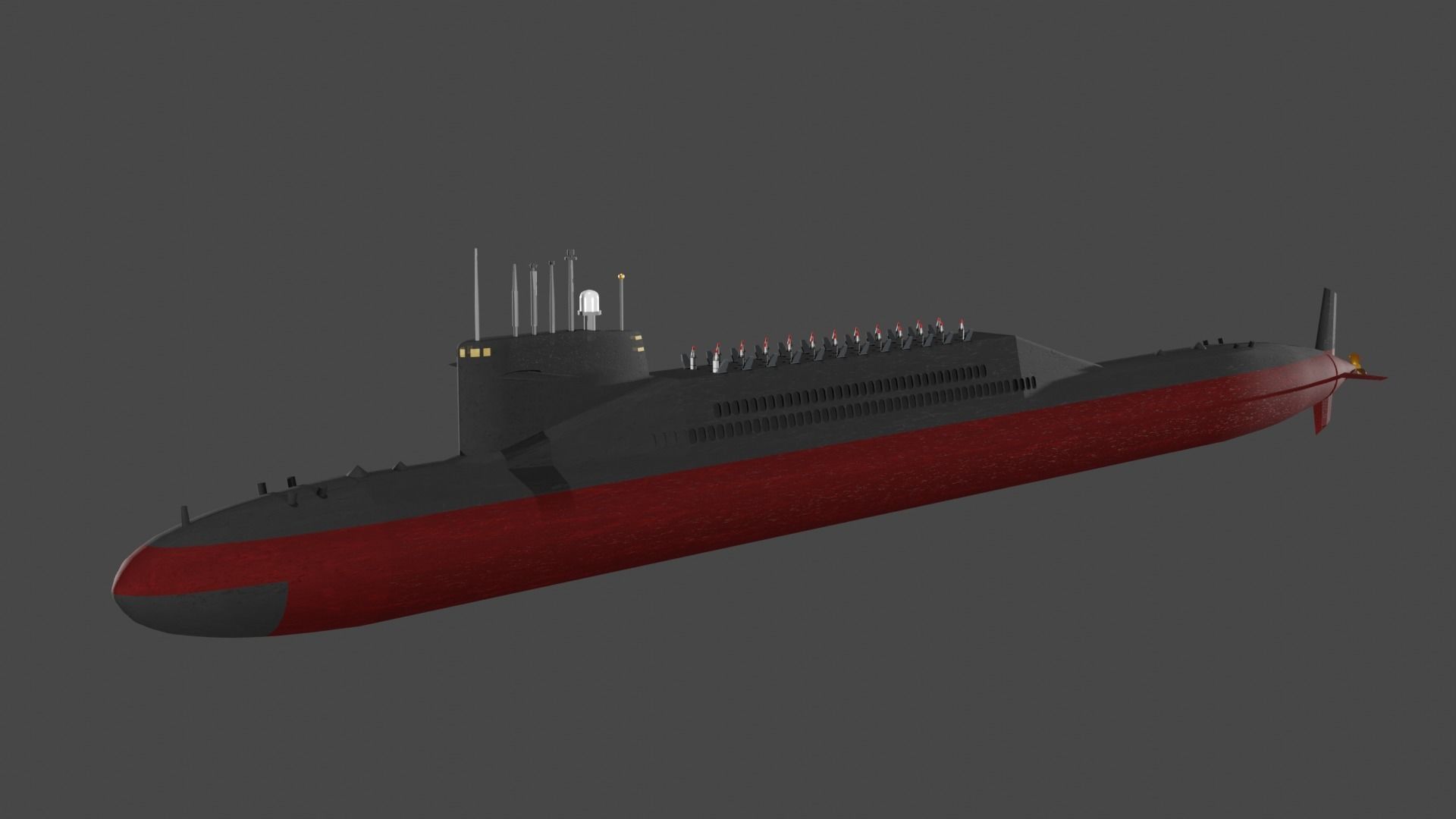 Type 096 Submarine 3D model | CGTrader