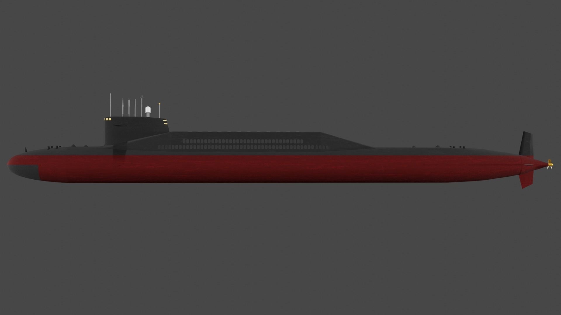 Type 096 Submarine 3D model | CGTrader