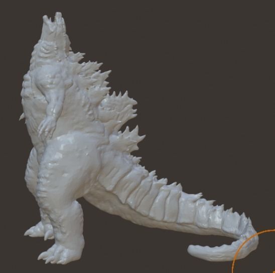 GODZILLA 3D model 3D printable | CGTrader