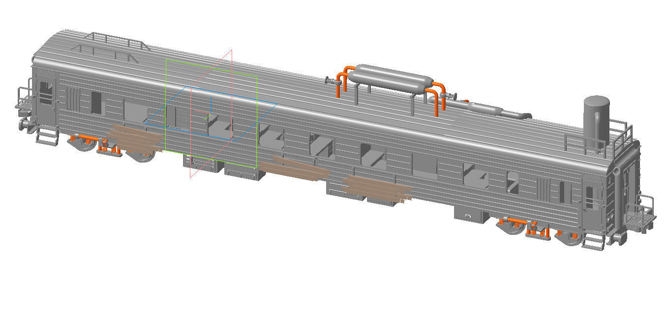 Locomotive wagon from Metro Exodus 3D model 3D printable | CGTrader