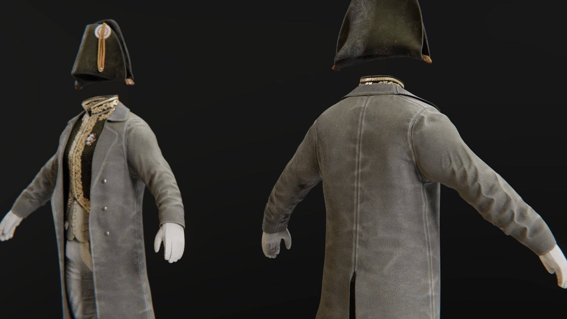 Soldier Napoleon Emperor 3D model | CGTrader