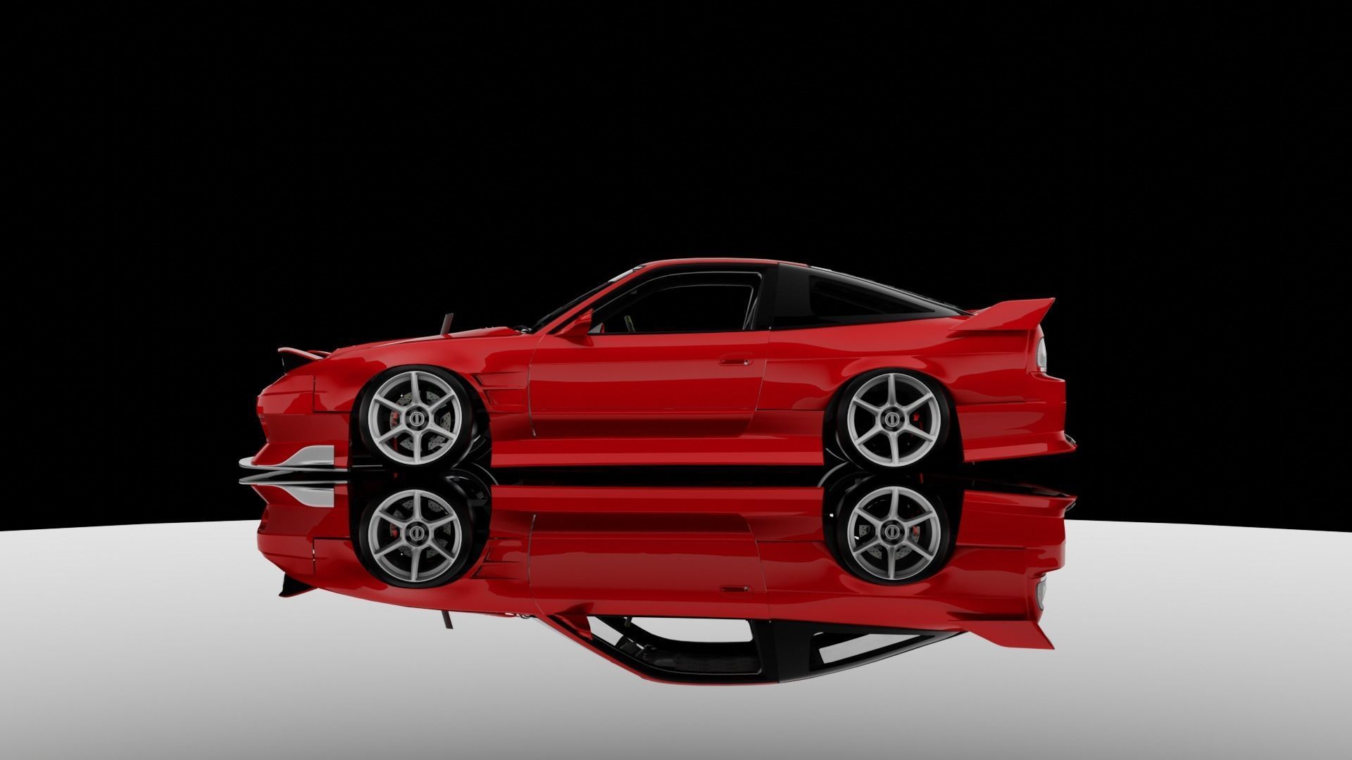 JDM drift car 180SX 3D model | CGTrader