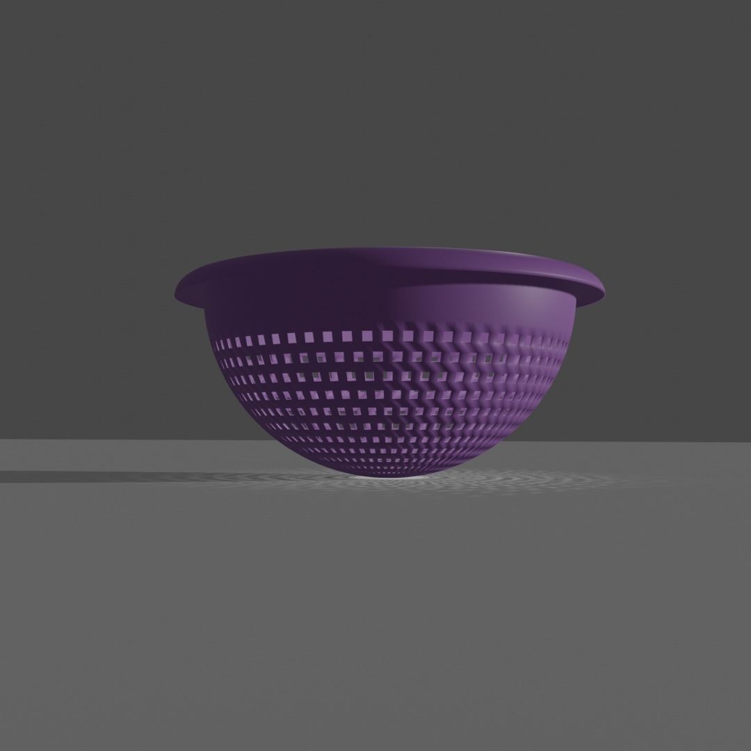 3D model Plastic Sieve VR / AR / low-poly | CGTrader