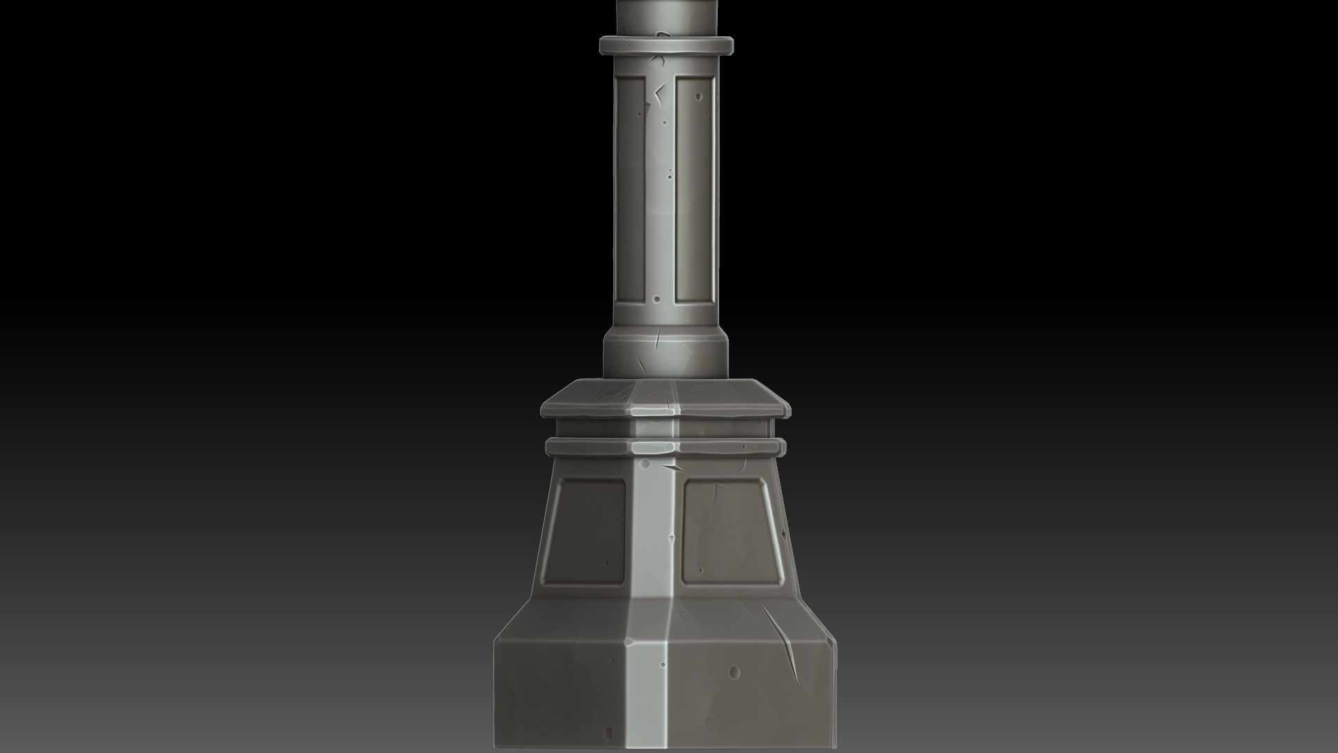 Stylized street light 3D model | CGTrader