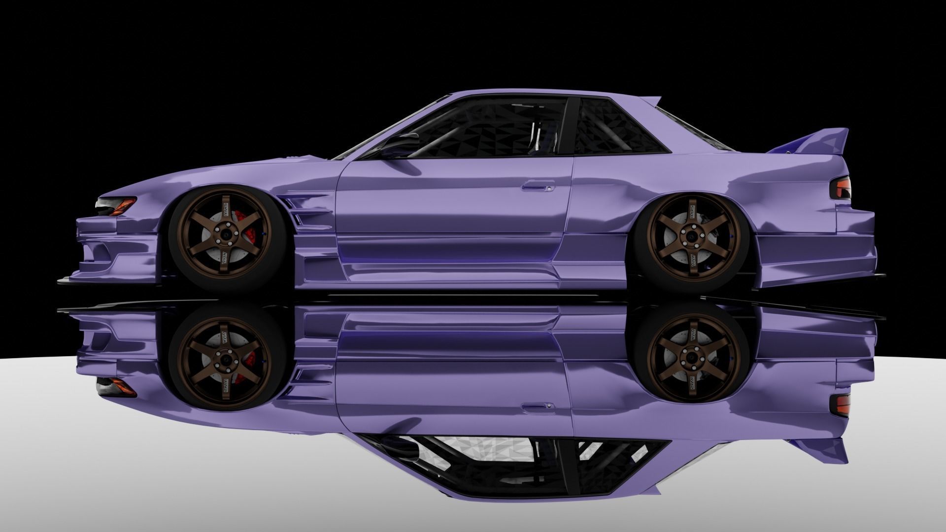 JDM nissan s13 3D model | CGTrader