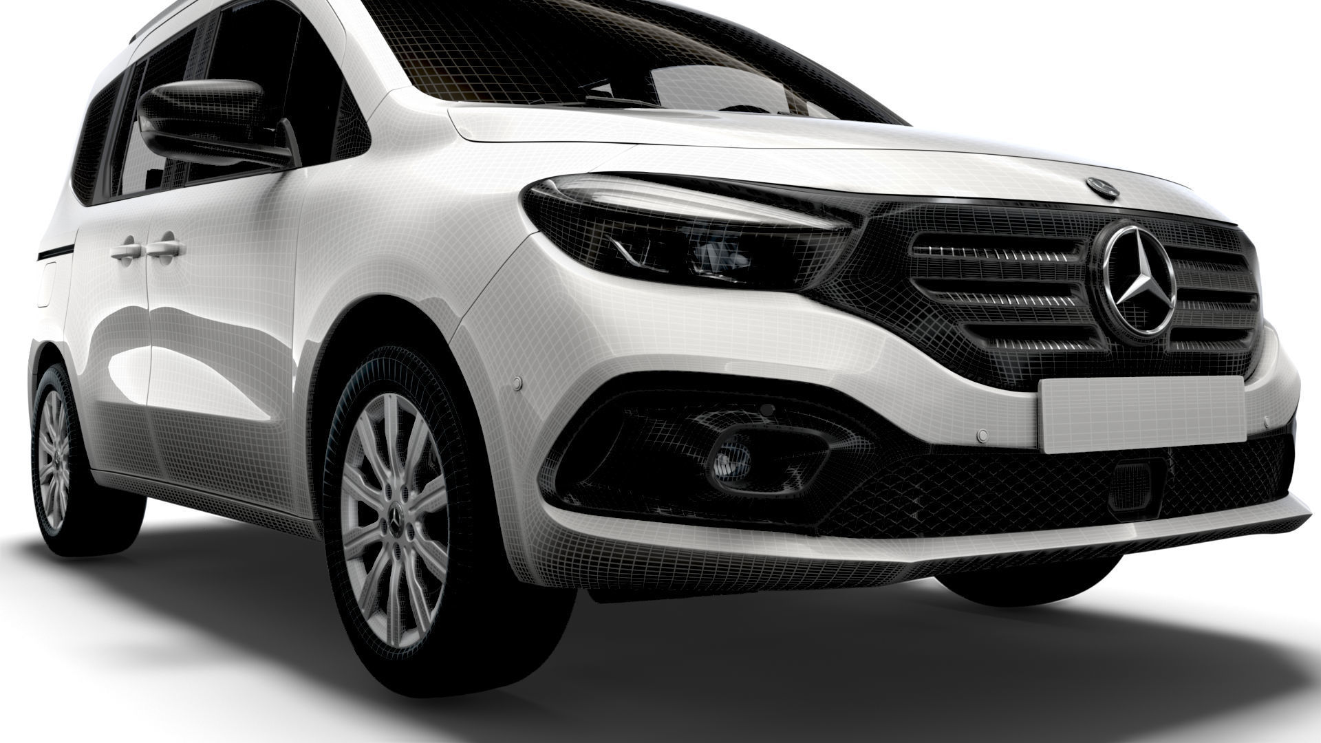 Mercedes Benz EQT 2023 3D model | CGTrader