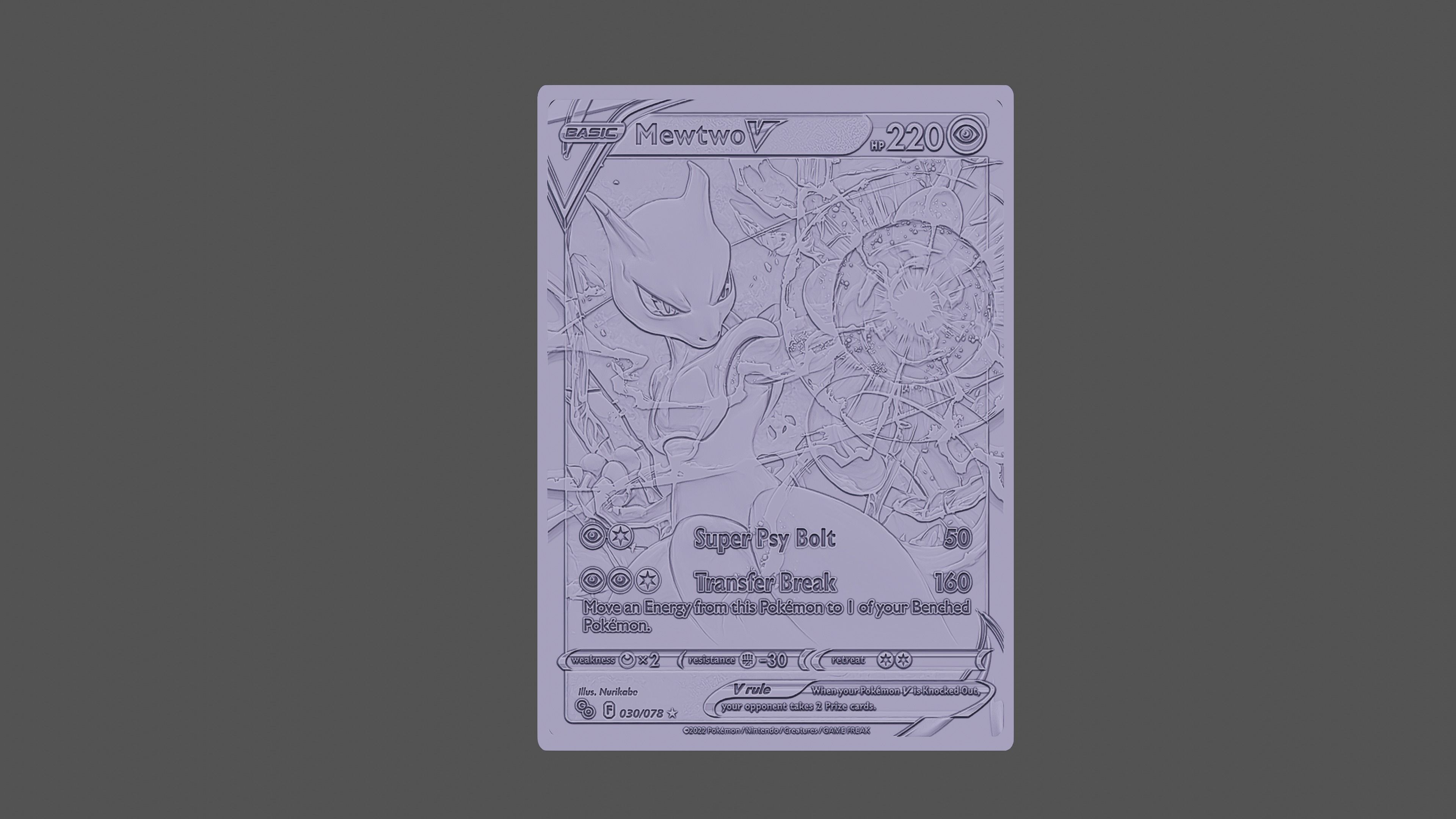 MEWTWO POKEMON GO 3D model 3D printable | CGTrader