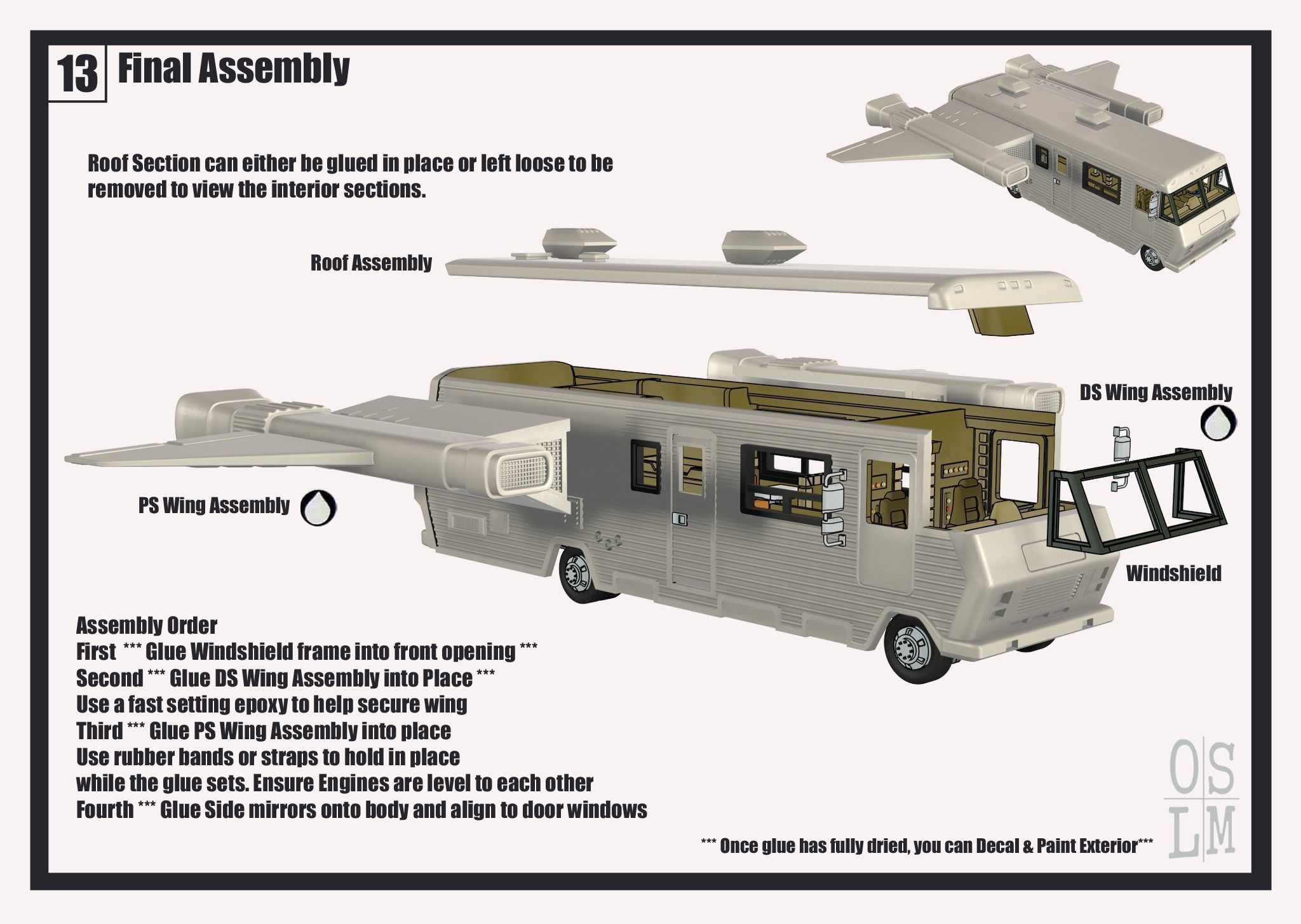The Eagle 5 - Space Vehicle 3D model 3D printable | CGTrader