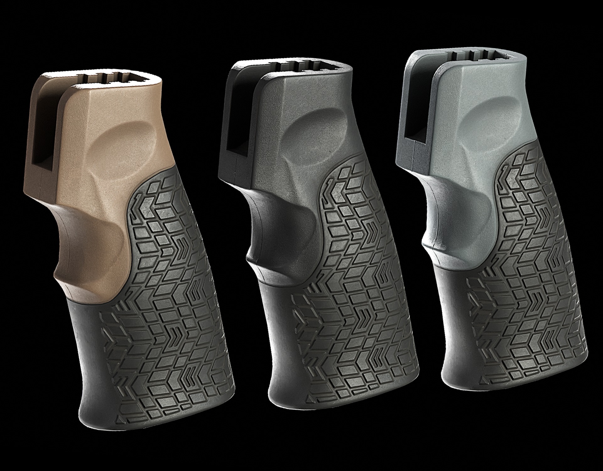 3D model Daniel Defense Pistol Grip Without Trigger Guard VR / AR / low ...