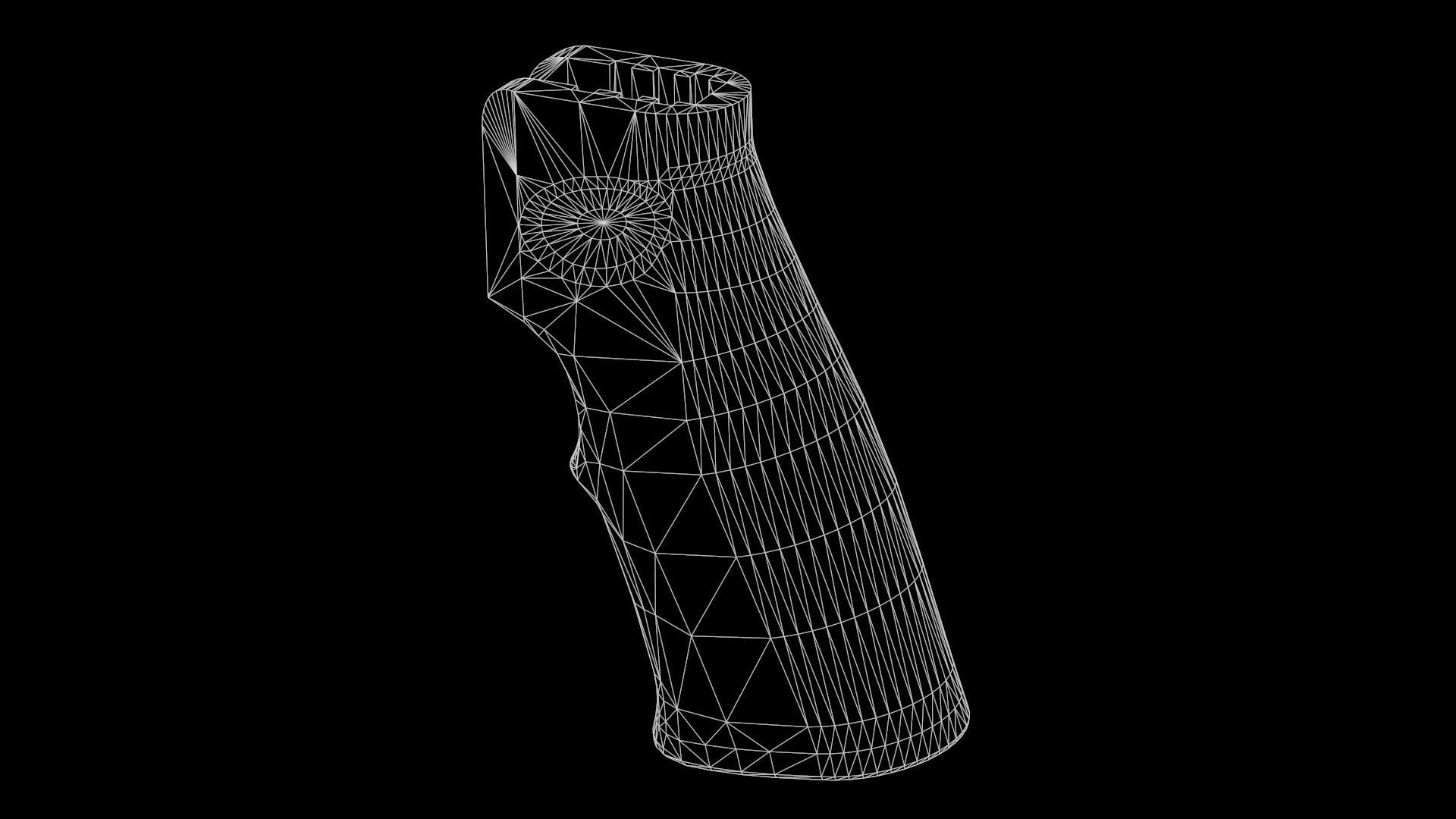 3D model Daniel Defense Pistol Grip Without Trigger Guard VR / AR / low ...