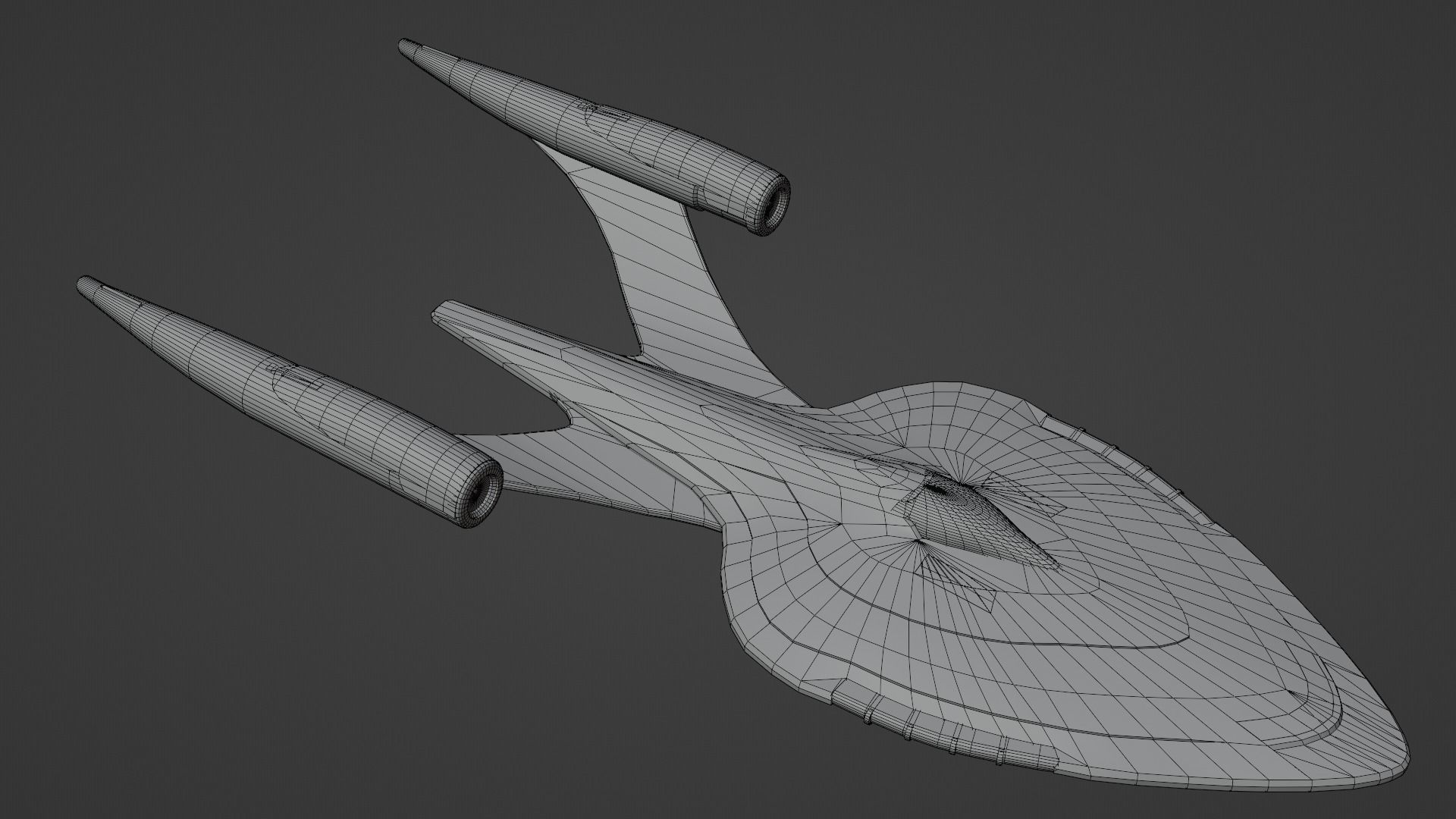 3D model Star Trek Protostar-Class Starship VR / AR / low-poly | CGTrader