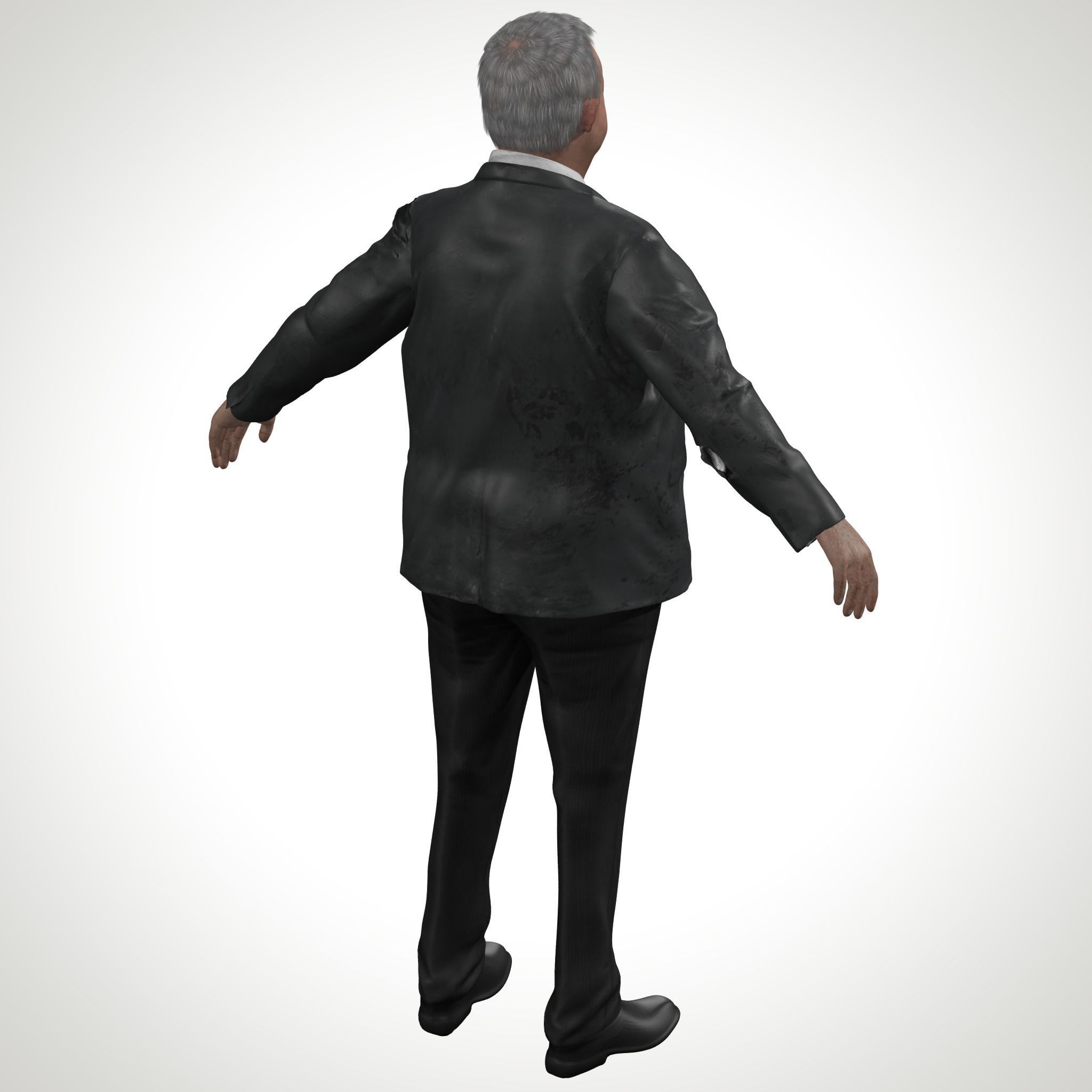 Old Man Rigged 3D model rigged | CGTrader