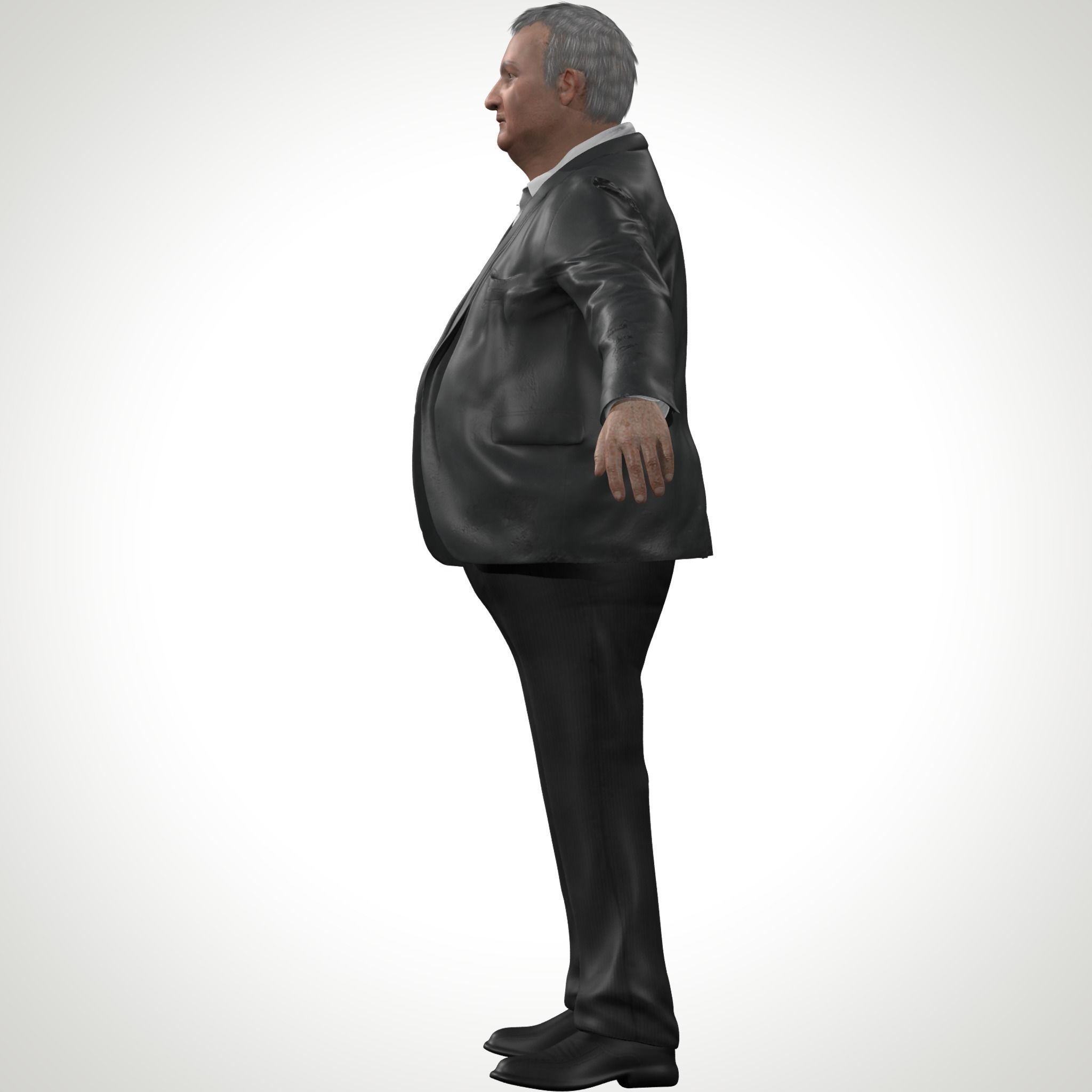 Old Man Rigged 3D model rigged | CGTrader