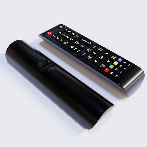 TV Remote Control 3D model | CGTrader