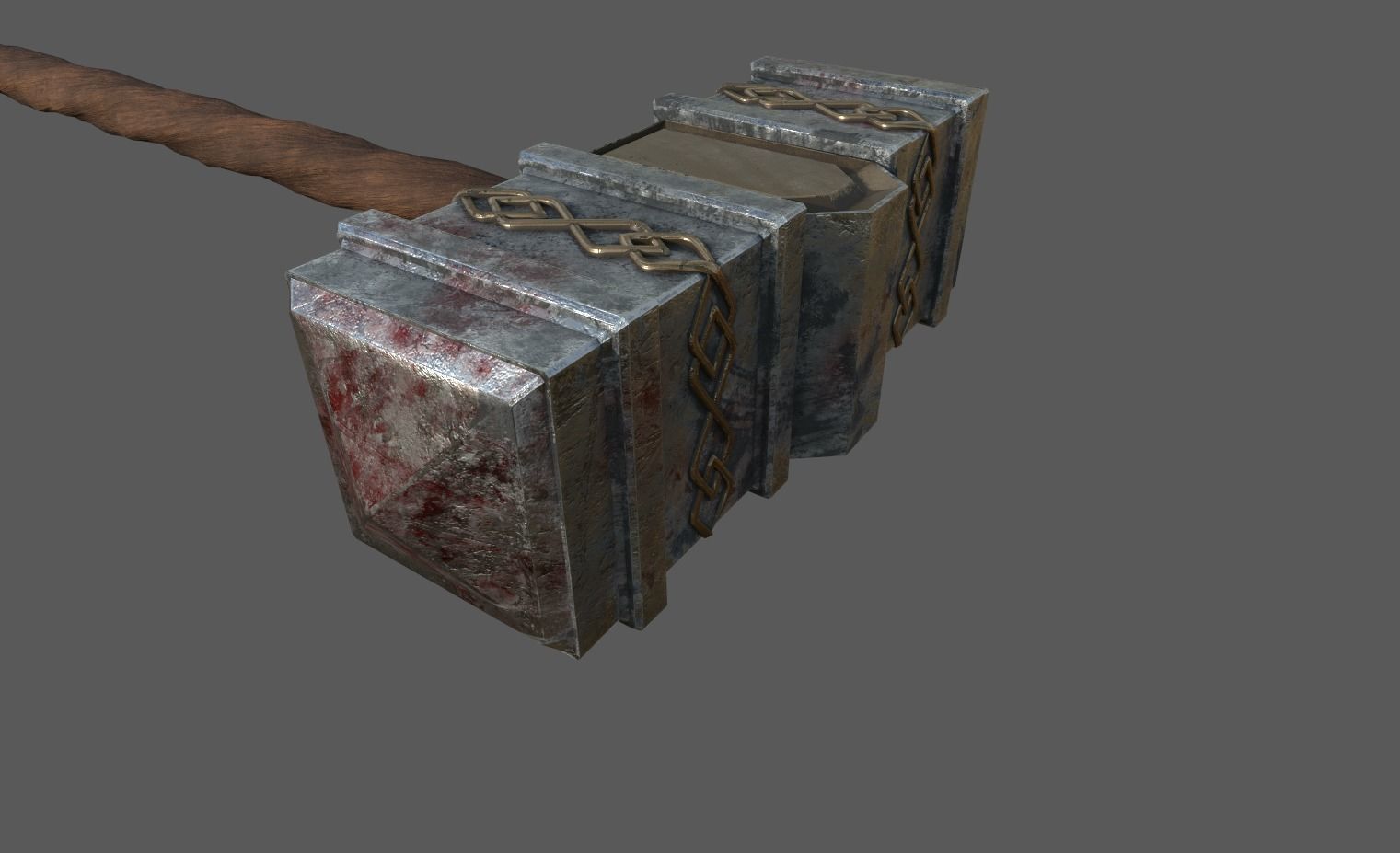 3D model Warhammer hammer VR / AR / low-poly | CGTrader