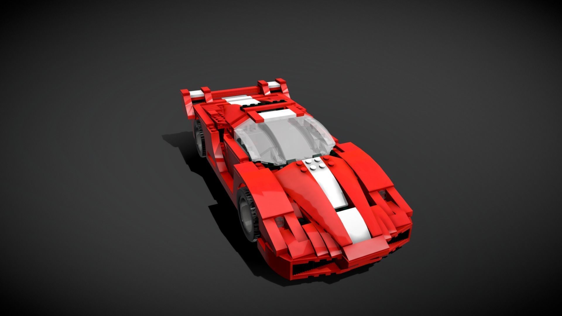 Lego Ferrari FFX 3D model | CGTrader
