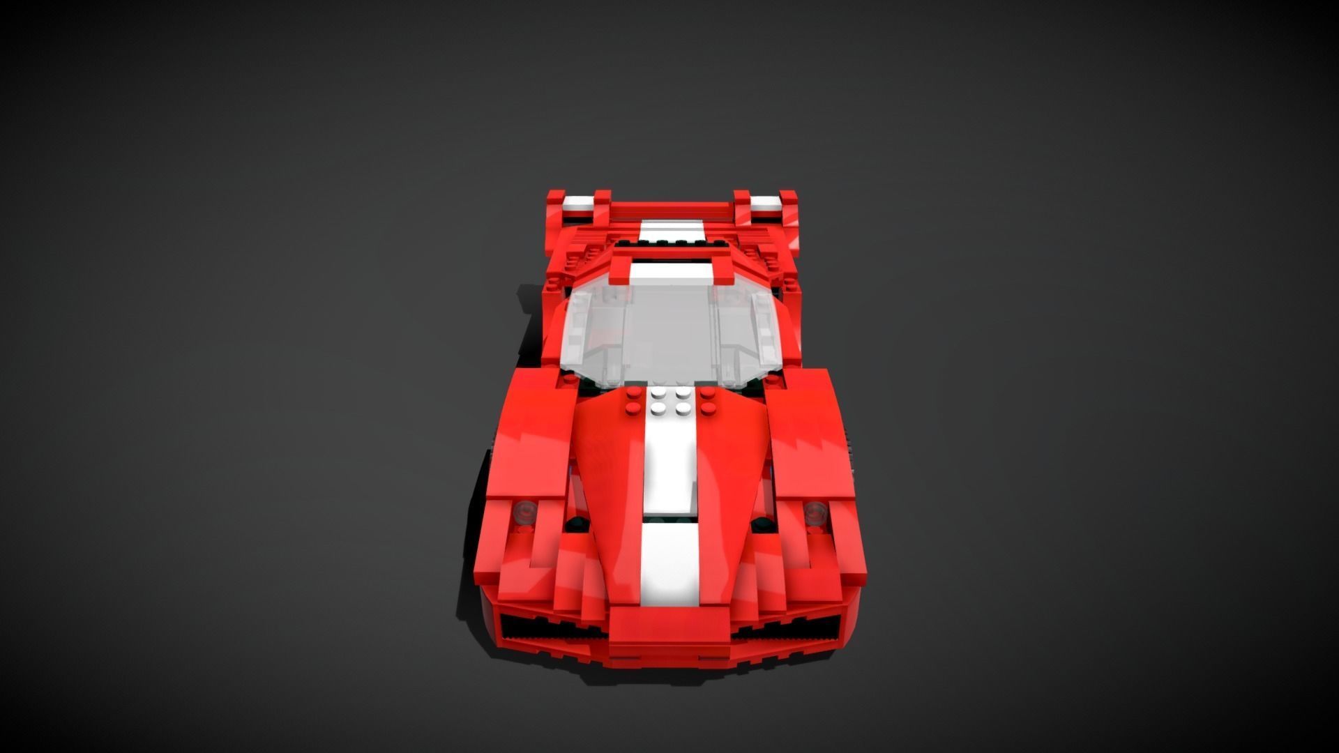 Lego Ferrari FFX 3D model | CGTrader