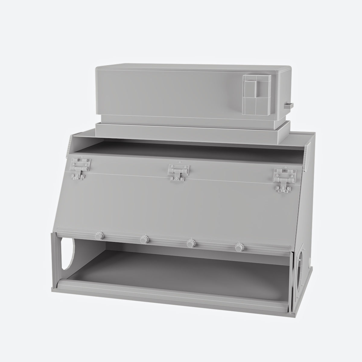 Fume Hood Ventilated 3D model | CGTrader