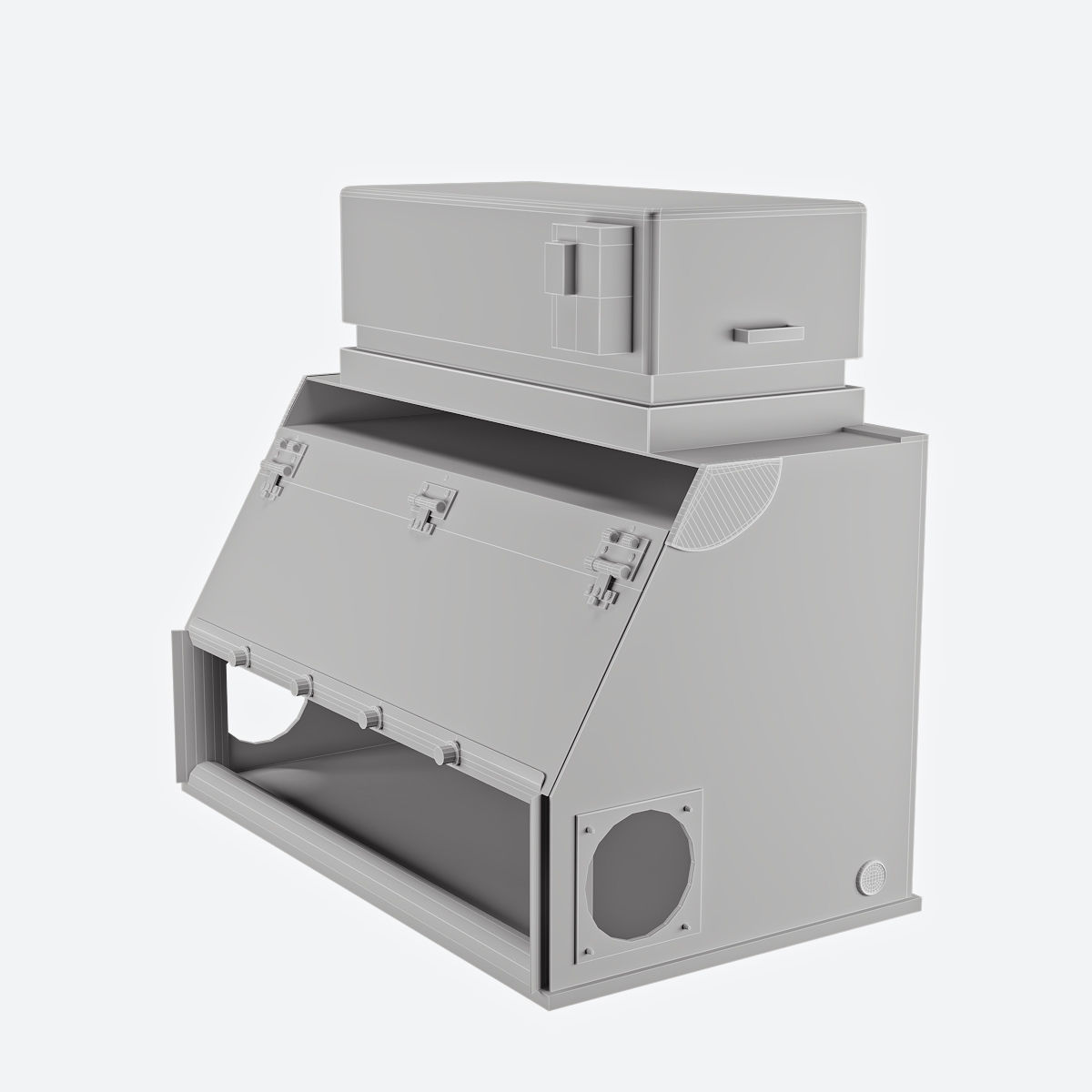 Fume Hood Ventilated 3D model | CGTrader