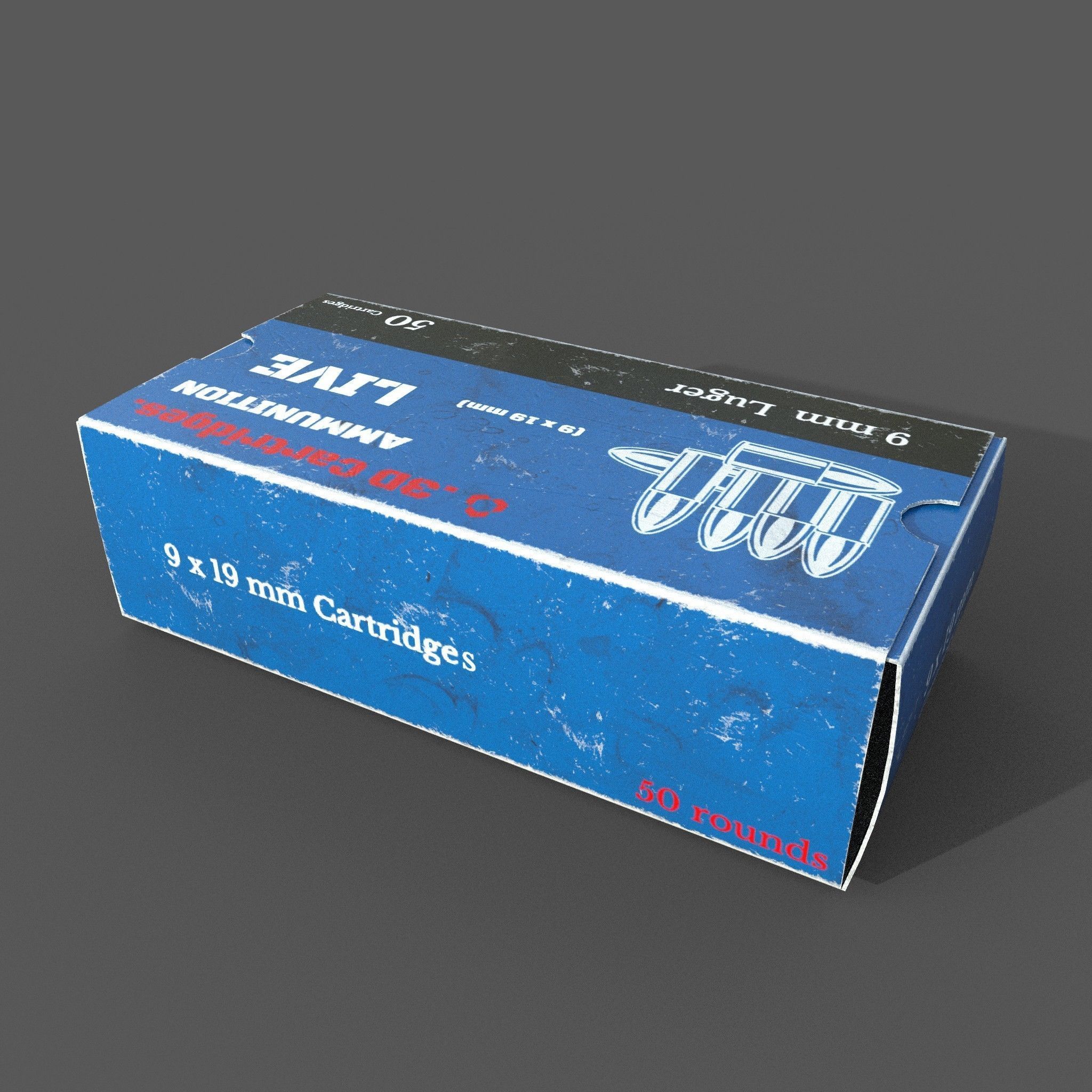 Empty ammo box 3D model | CGTrader