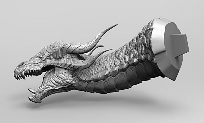 Dragon 3D Print Kit 3D model 3D printable | CGTrader