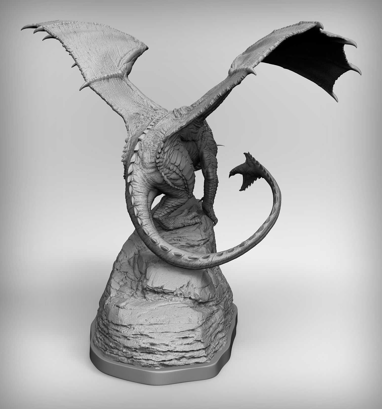 Dragon 3D Print Kit 3D model 3D printable | CGTrader