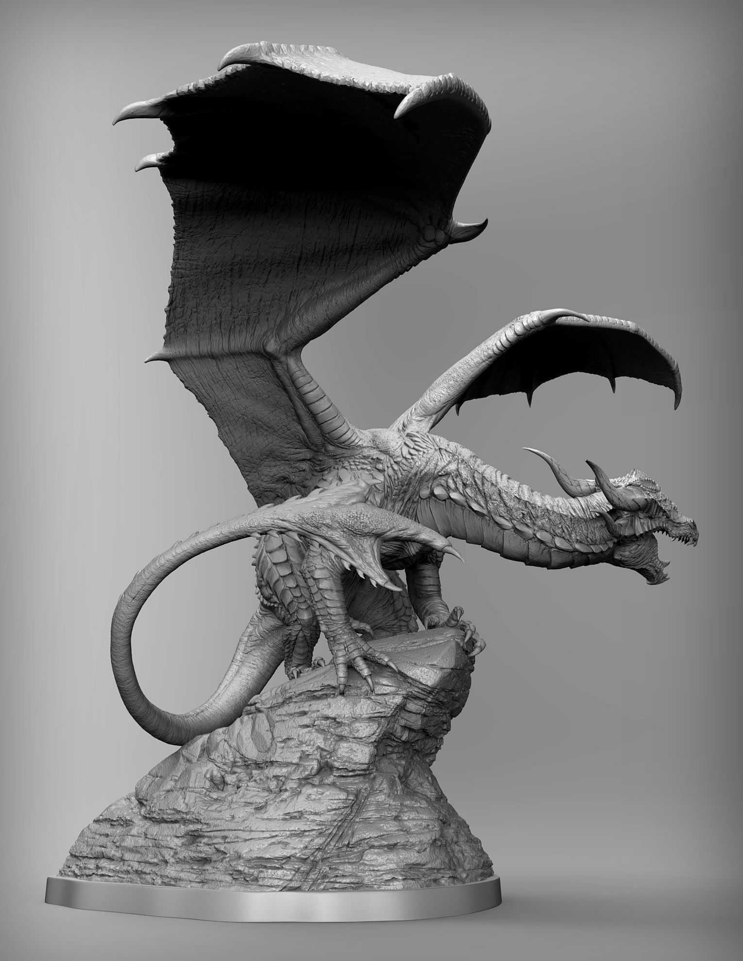 Dragon 3D Print Kit 3D model 3D printable | CGTrader