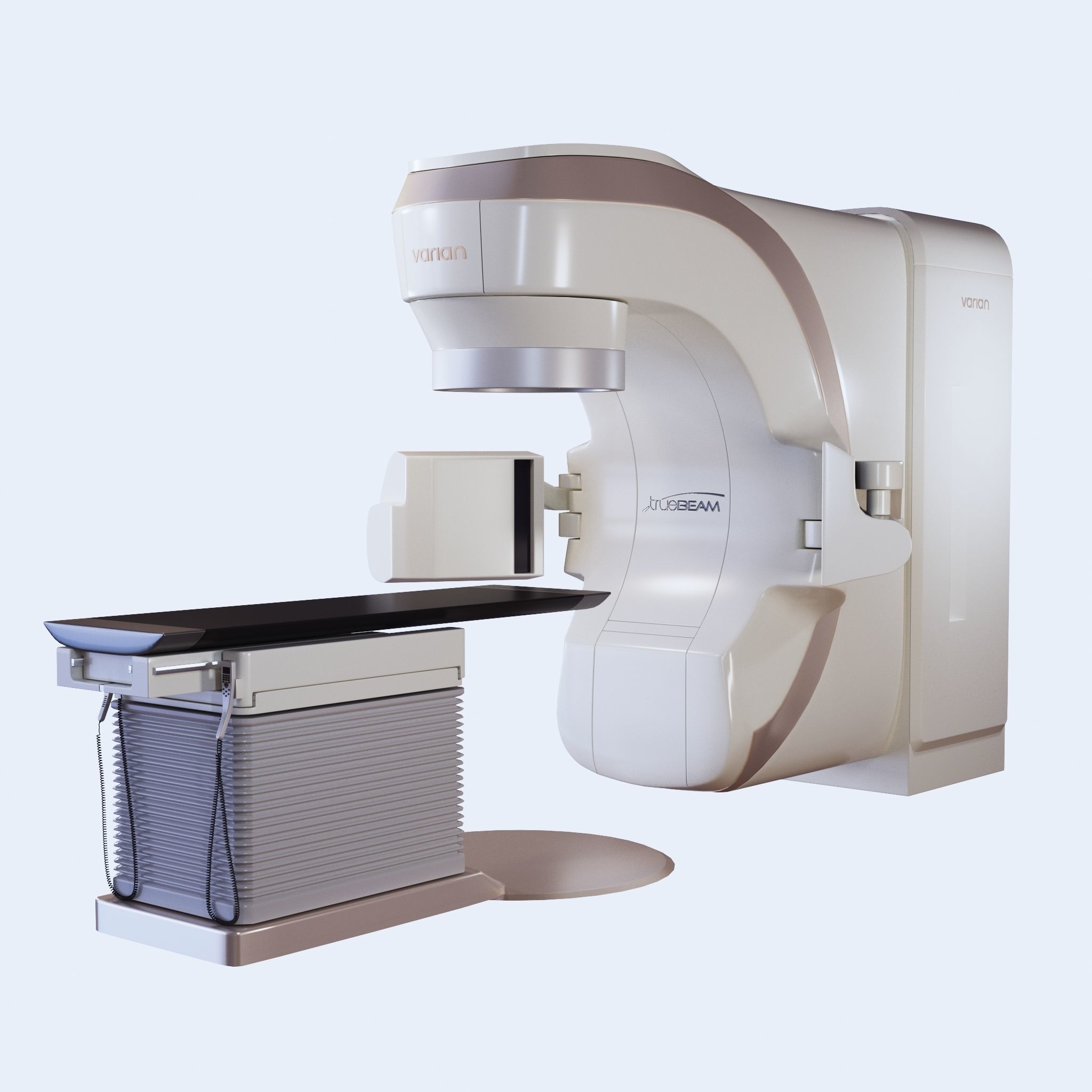 Varian Truebeam radiotherapy unit 3D model | CGTrader