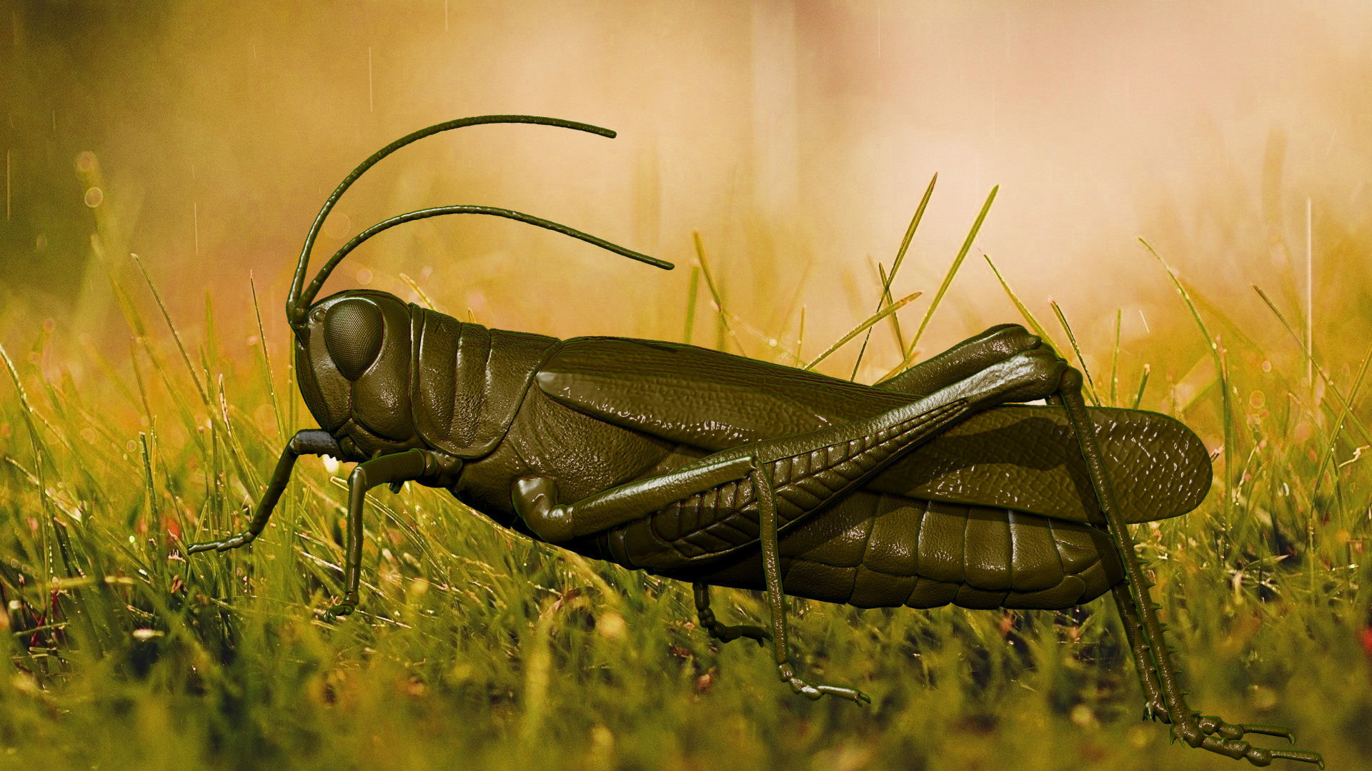 Grasshopper 3D model 3D printable | CGTrader