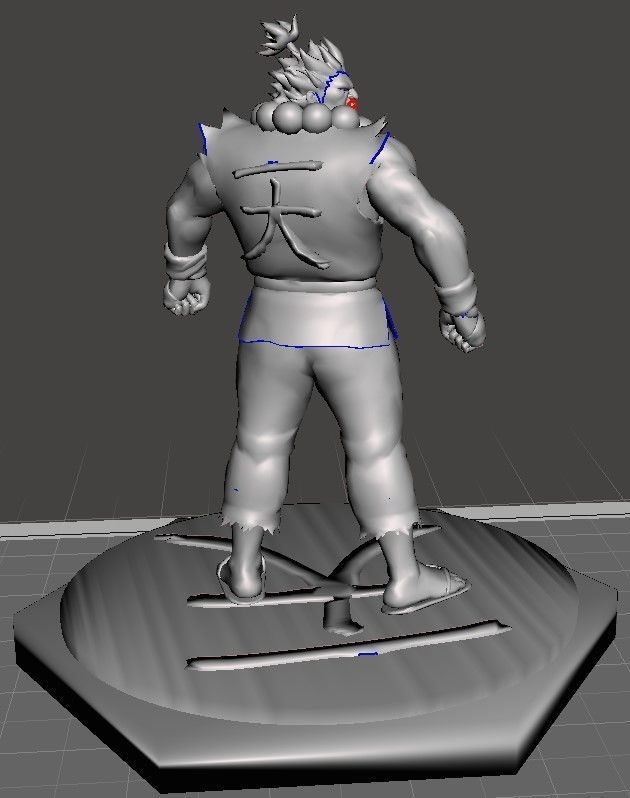 Akuma 3D model 3D printable | CGTrader